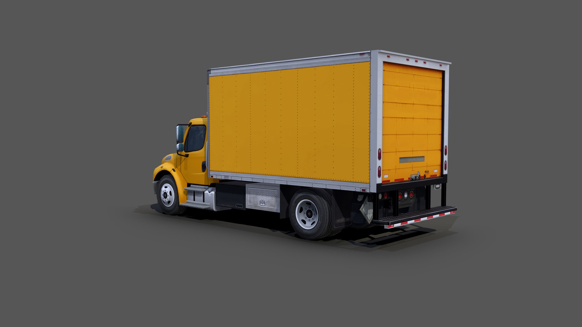 Freightliner Business Class M2 106 2004 Cargo Box S02 Model ...