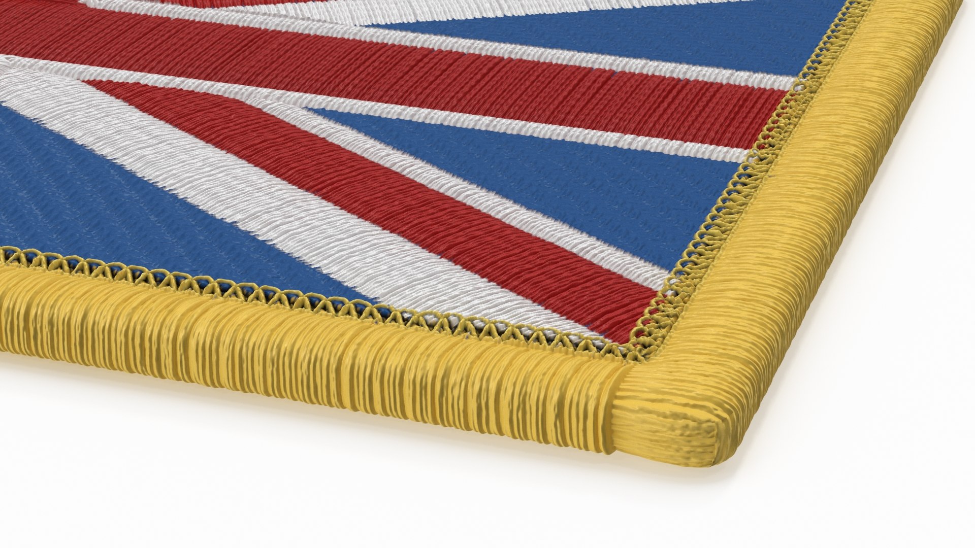 3D Great Britain Flag Patch Model - TurboSquid 2202470