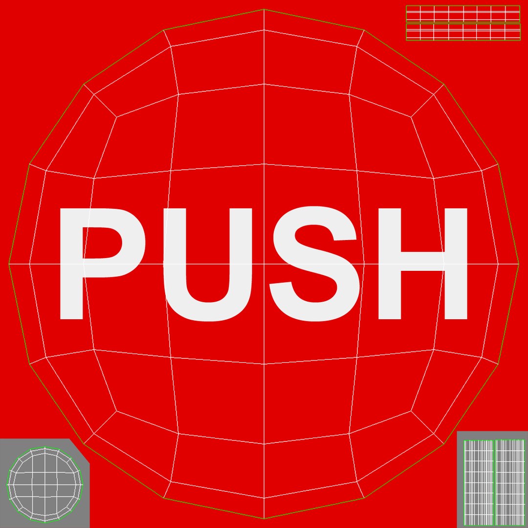 Push Button 3D - TurboSquid 1939365