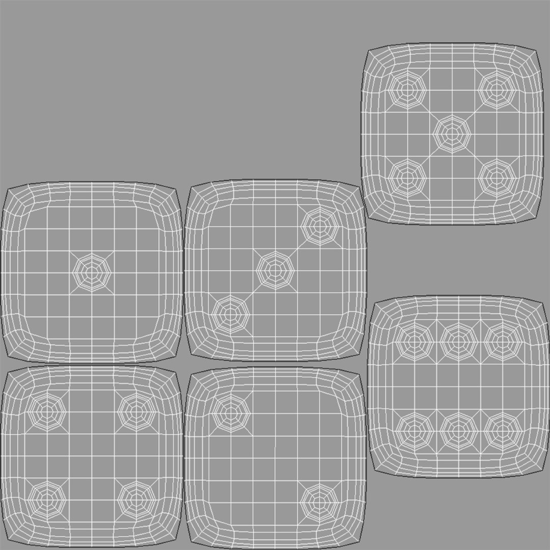 3D Black Falling Dice Model - TurboSquid 2147850