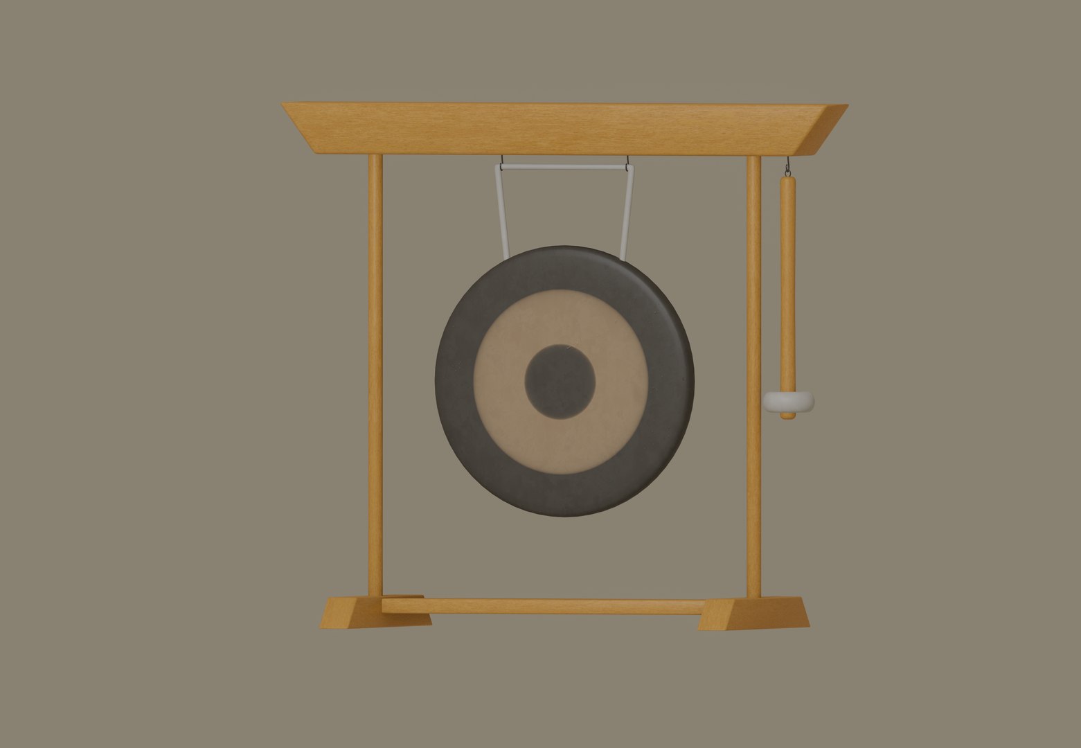 Gong Model - TurboSquid 1757333