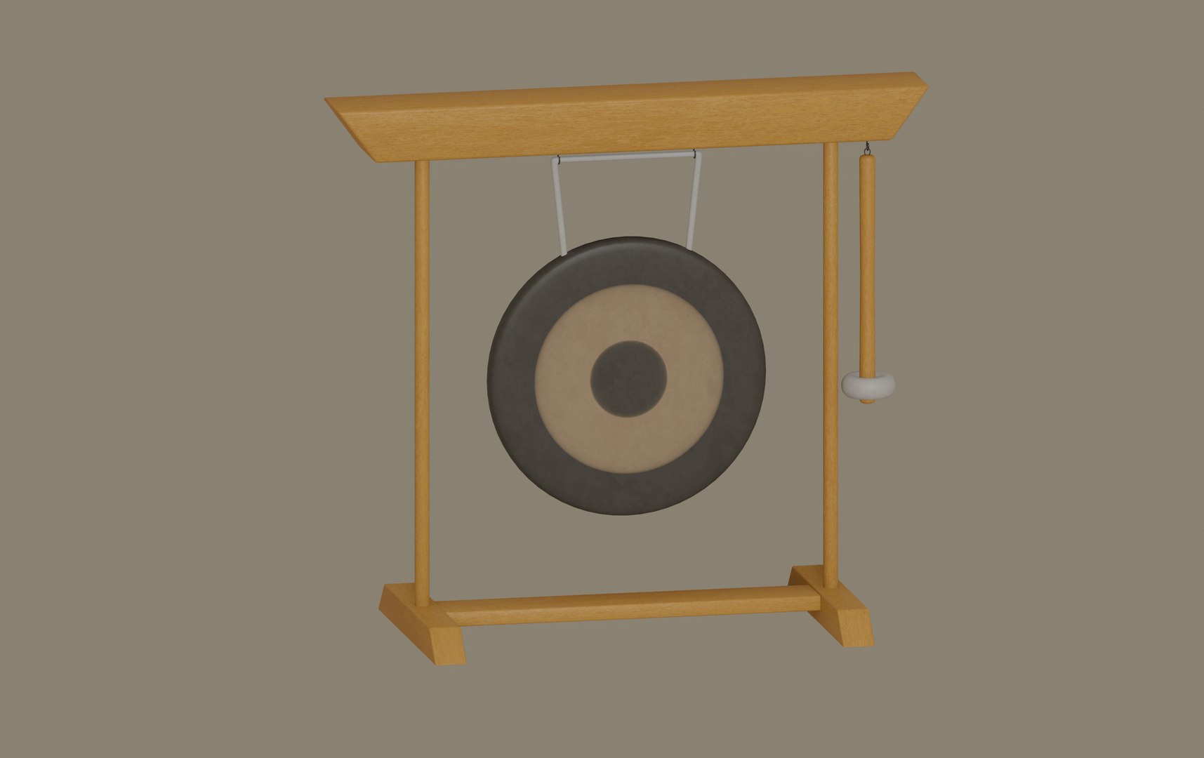 Gong Model - TurboSquid 1757333