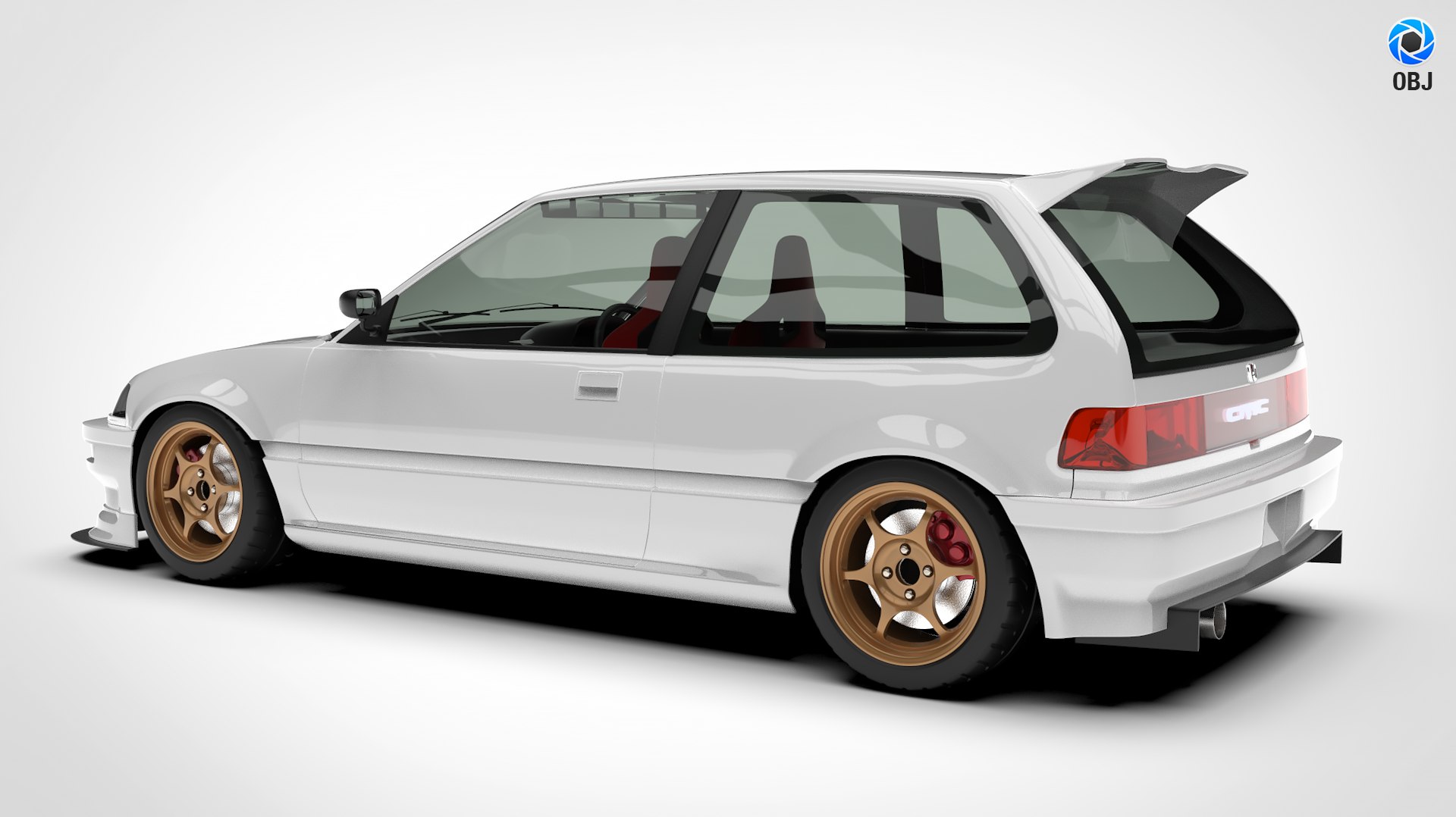 Honda Civic EF 1987 3D - TurboSquid 1816178