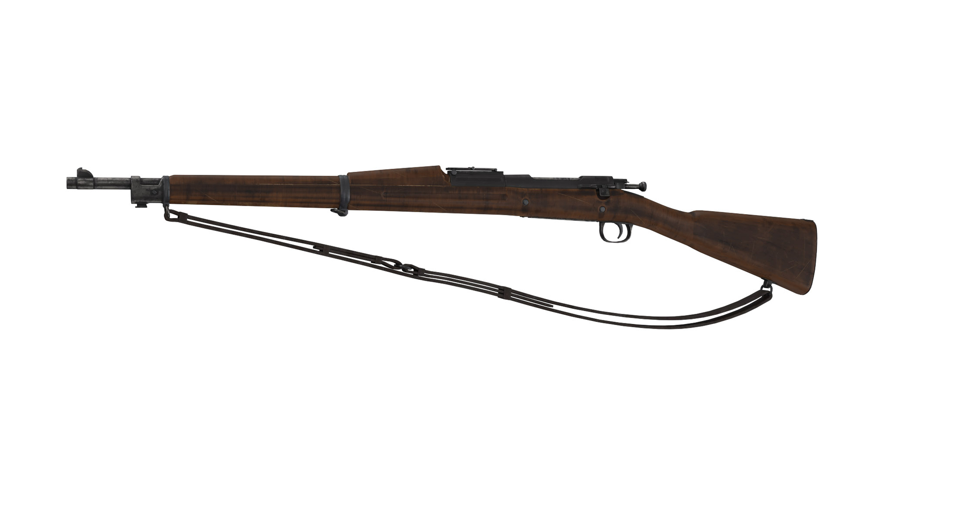 3D Model Springfield M1903 Rifle - TurboSquid 2054872