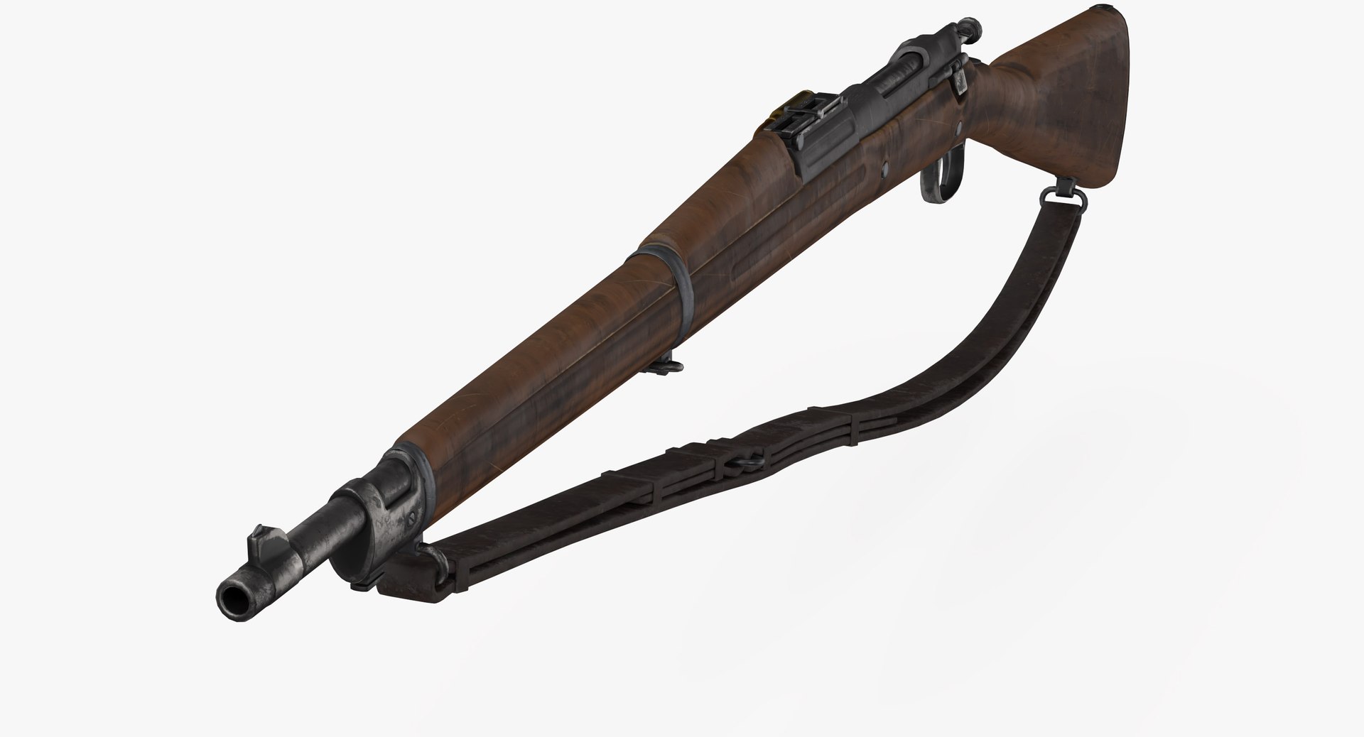 3D Model Springfield M1903 Rifle - TurboSquid 2054872