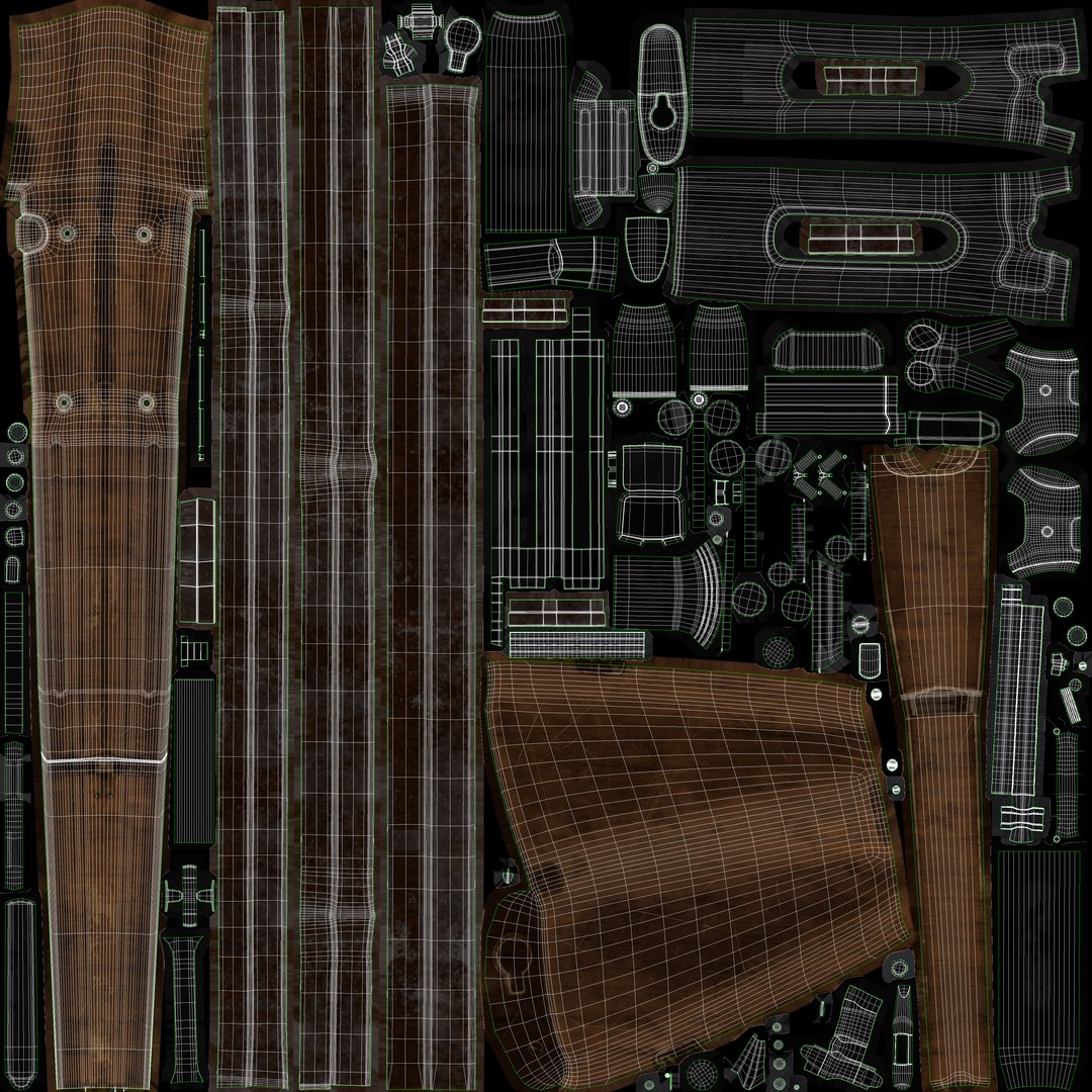 3D Model Springfield M1903 Rifle - TurboSquid 2054872