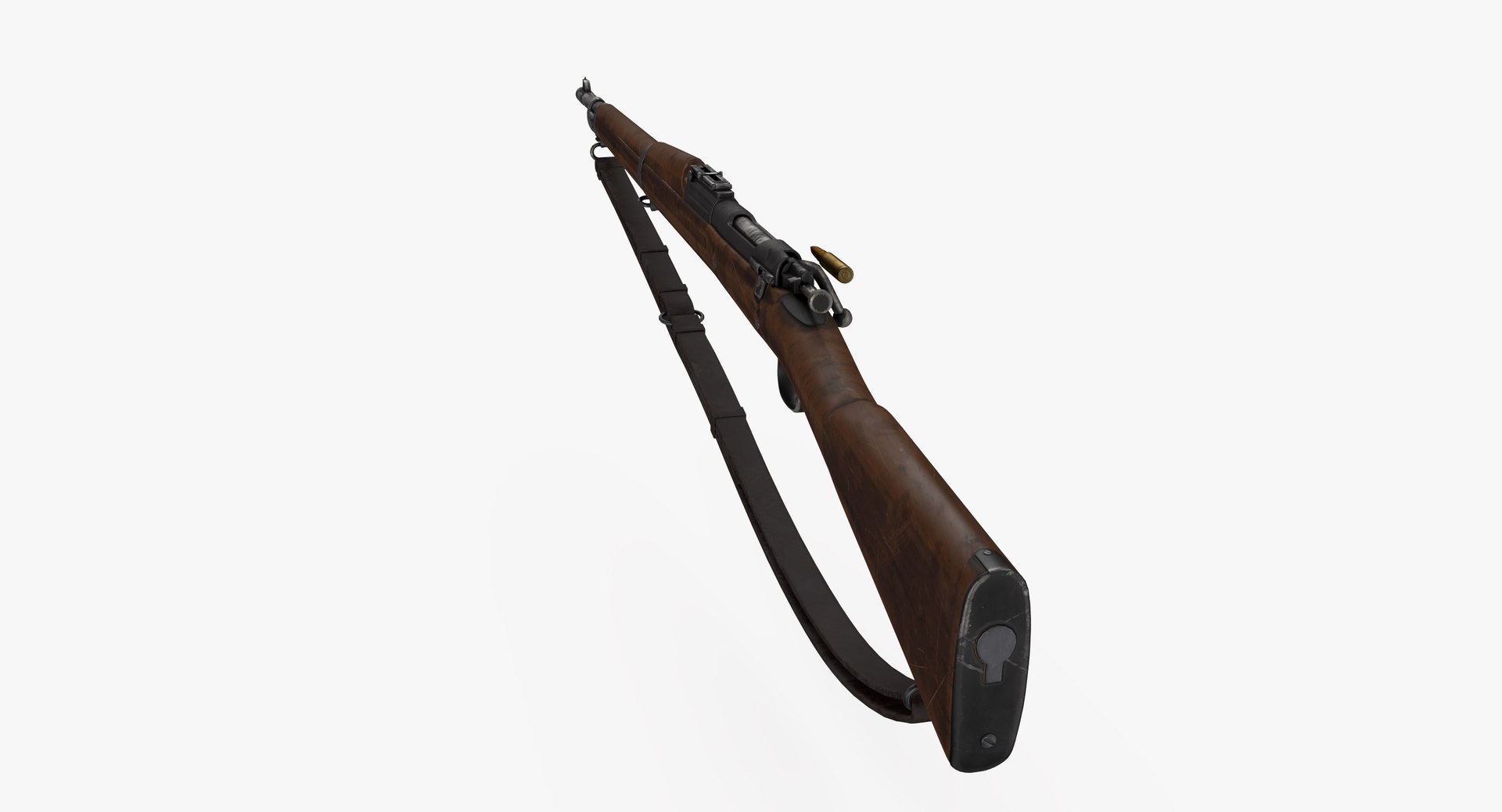 3D Model Springfield M1903 Rifle - TurboSquid 2054872
