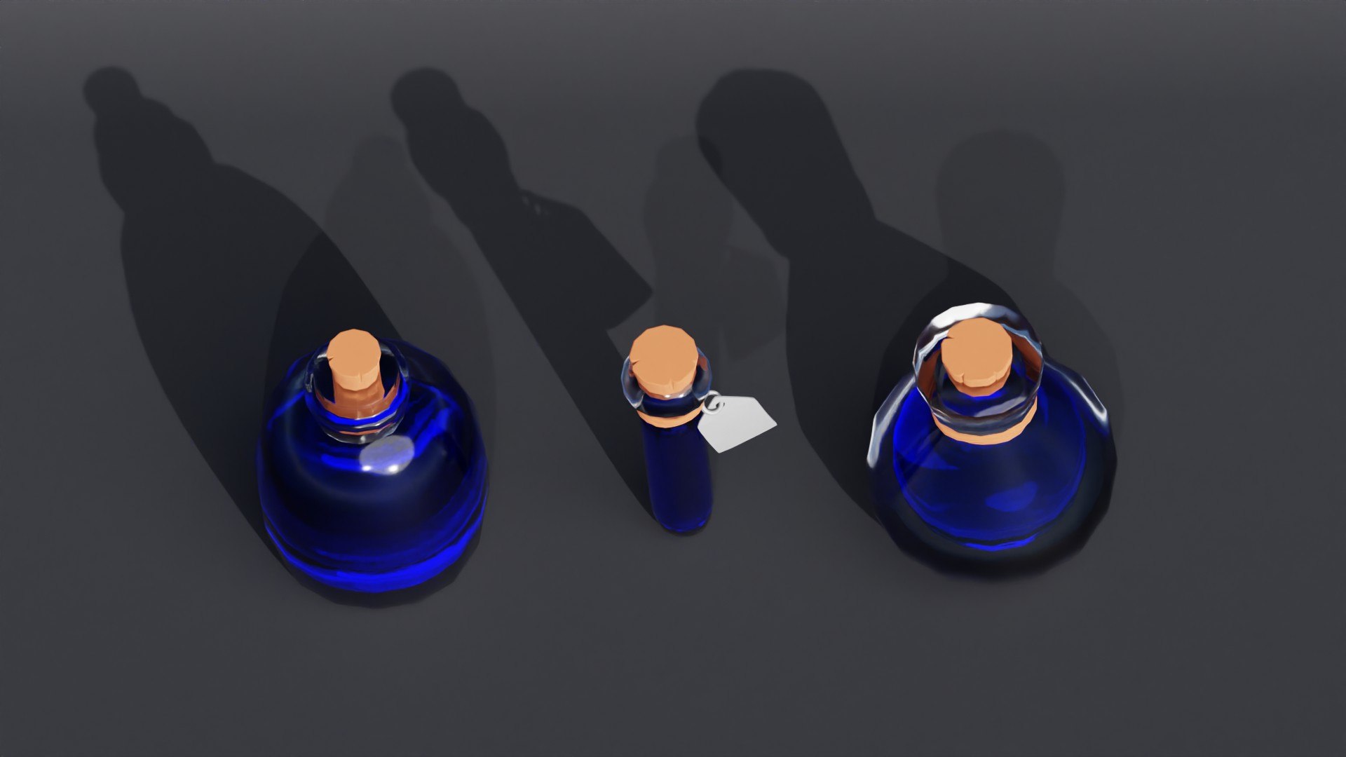 3D Stylized Cartoon Potion Pack Low-poly 3D Model - TurboSquid 2010337