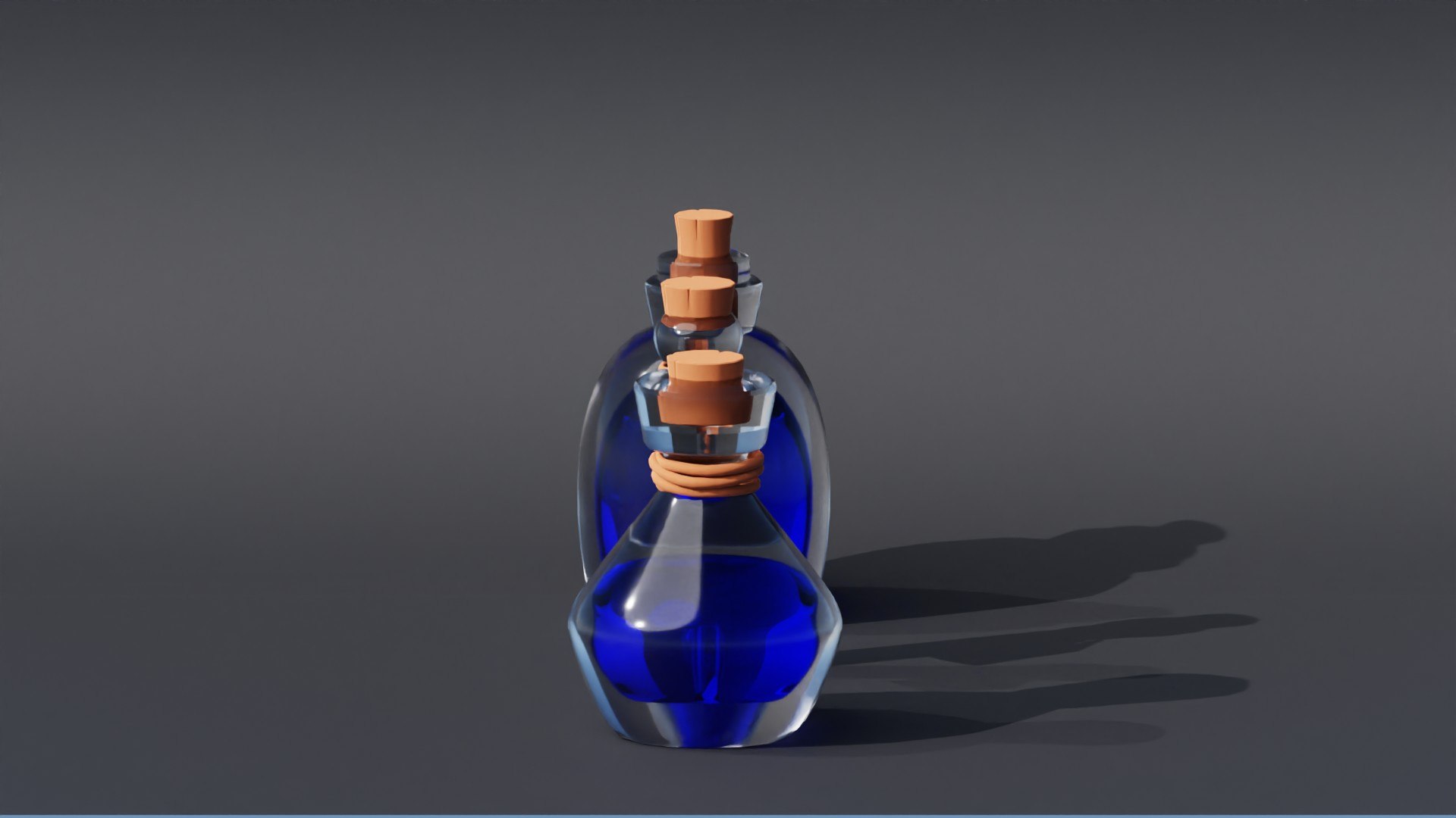 3D Stylized Cartoon Potion Pack Low-poly 3D Model - TurboSquid 2010337
