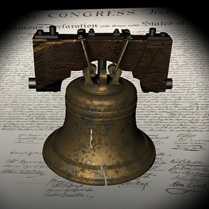 3D The Liberty Bell Models - Browse & Download Formats - TurboSquid