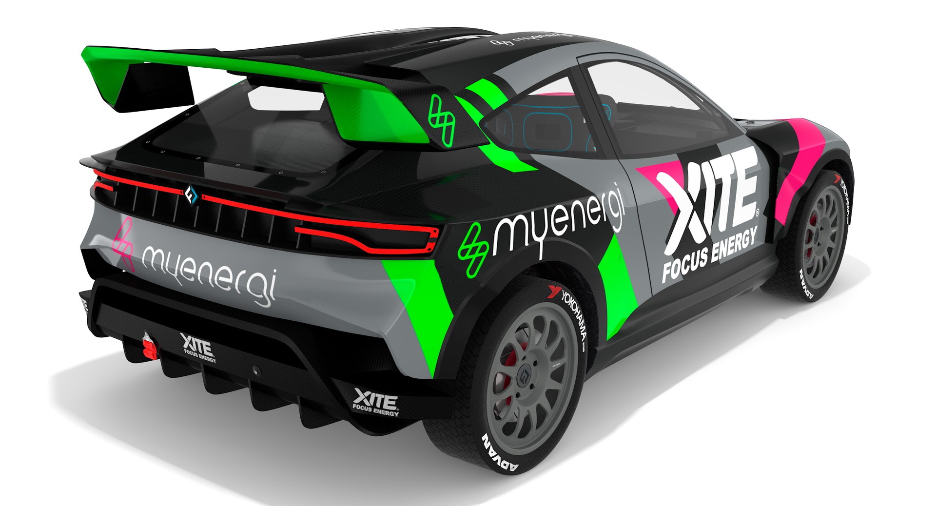 3D FC1-X Electric Rallycross SUV Kris Meeke Xite Energy Racing Team ...