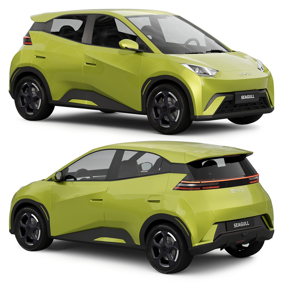 BYD Seagull 3D Model - TurboSquid 2295562