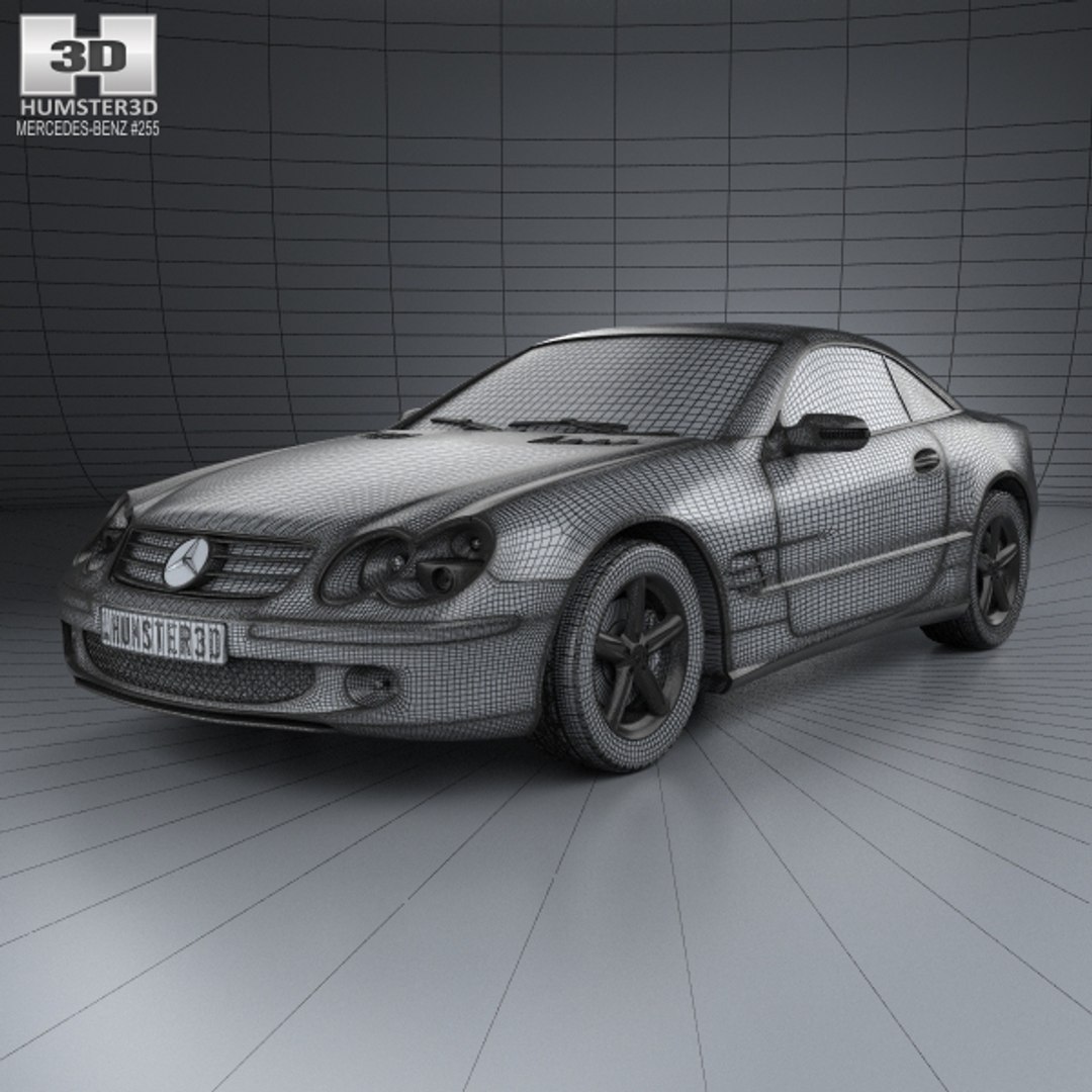 3D mercedes-benz sl-class sl - TurboSquid 1266883