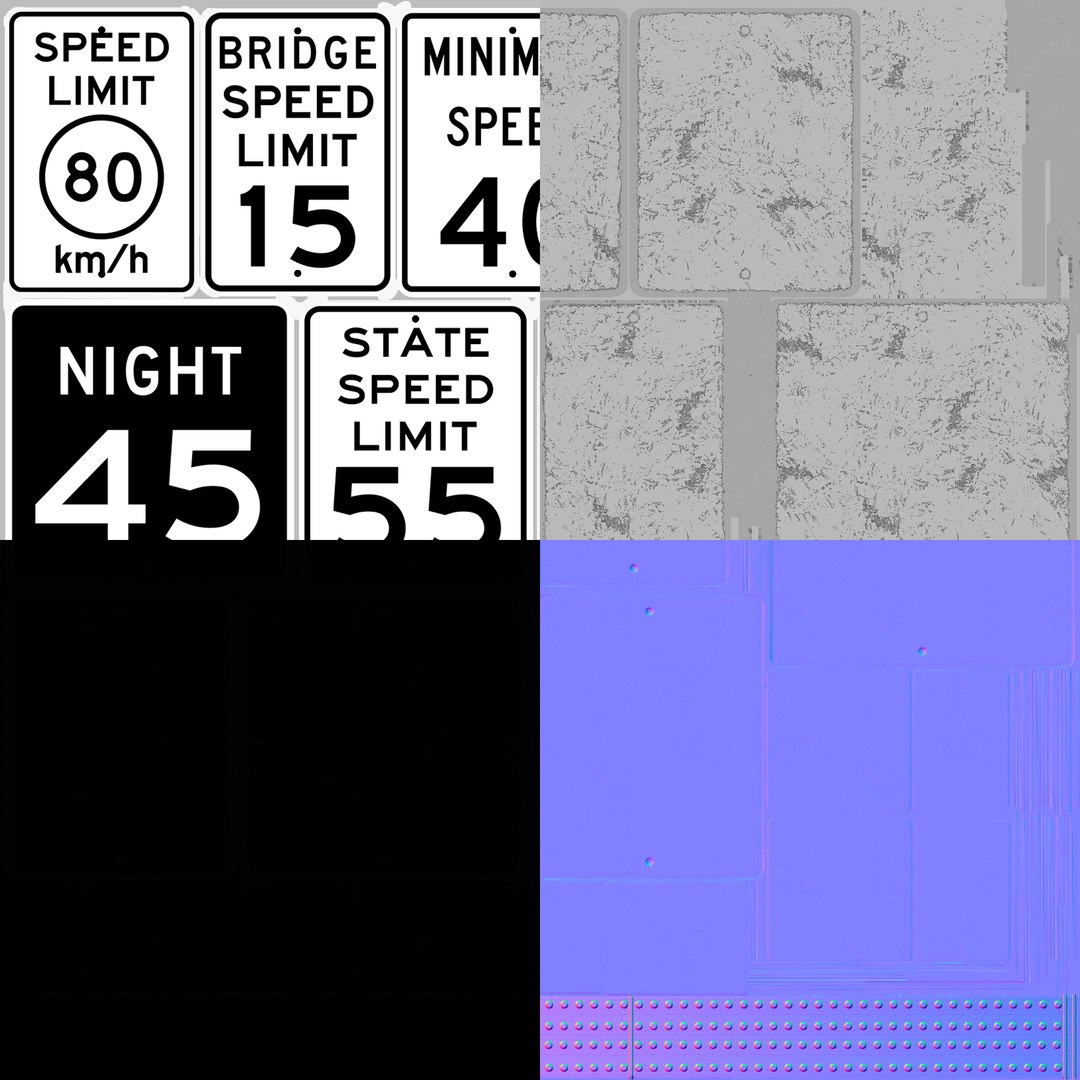 3D Road Model - TurboSquid 1150392