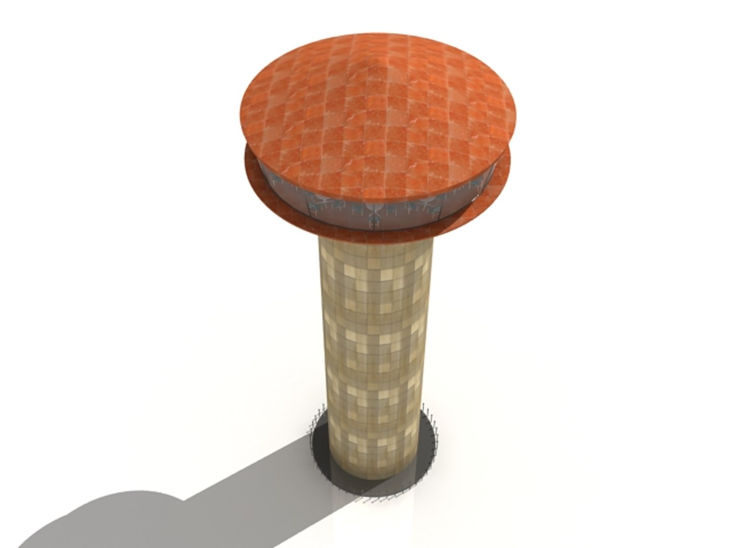 3d Model Revolving Restaurant