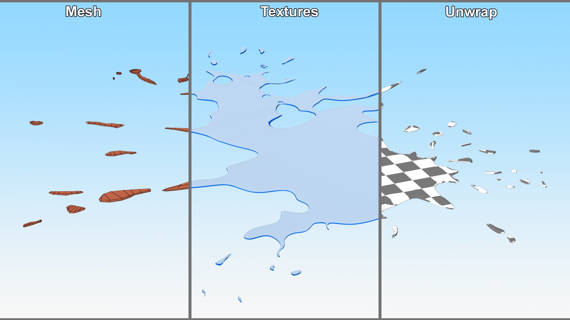 3D Liquid Splash Model - TurboSquid 2270525