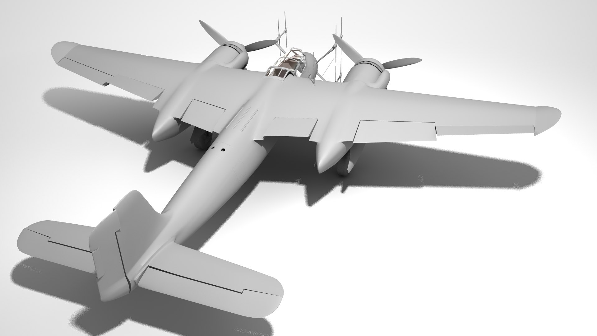 3D Focke-Wulf Ta154 Moskito - TurboSquid 1712603