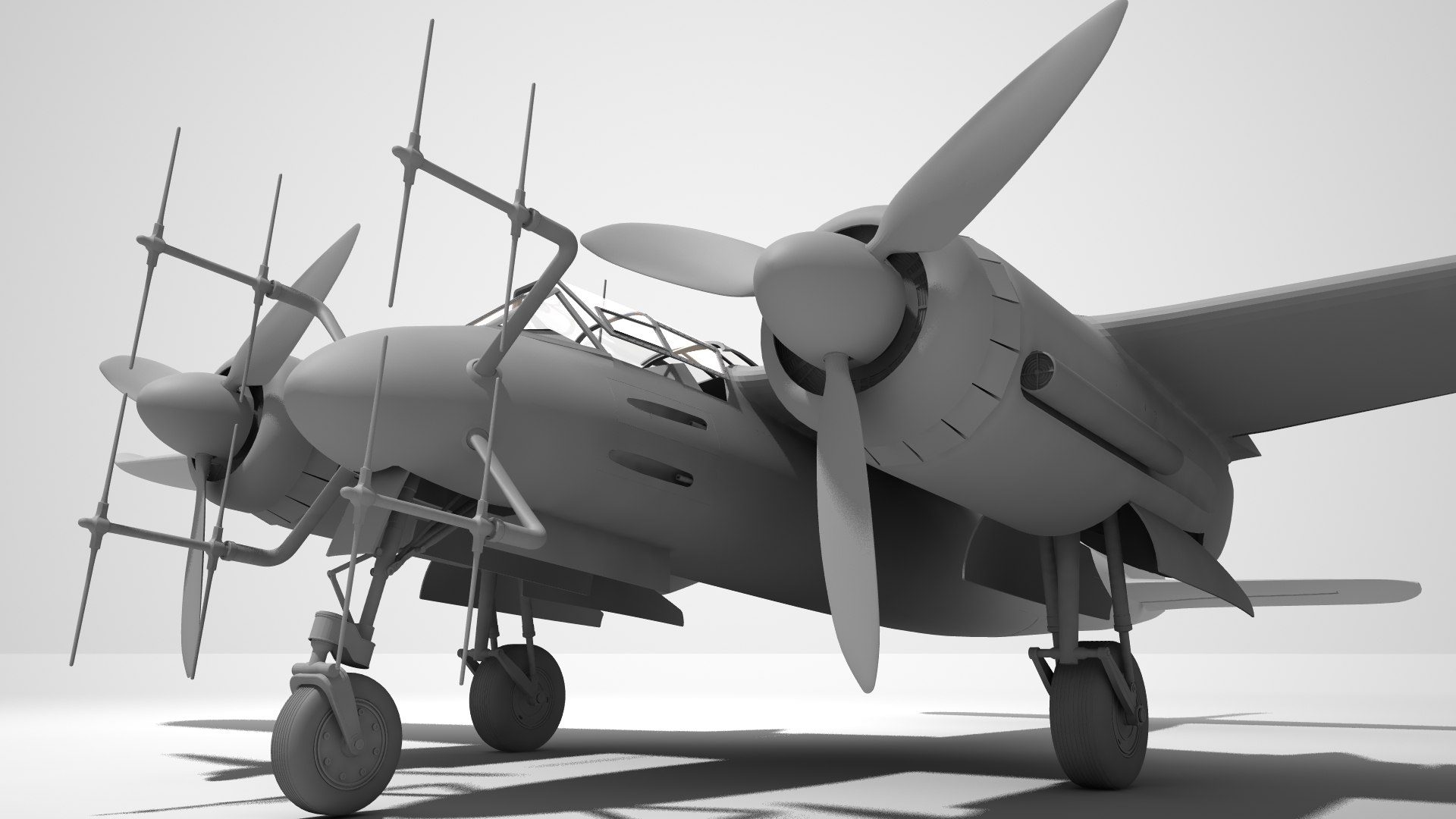 3D Focke-Wulf Ta154 Moskito - TurboSquid 1712603