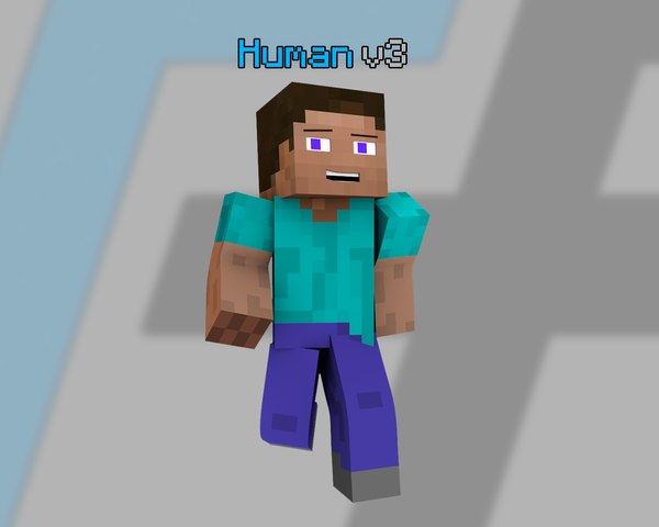 Free Minecraft Character 3D Models for Download | TurboSquid