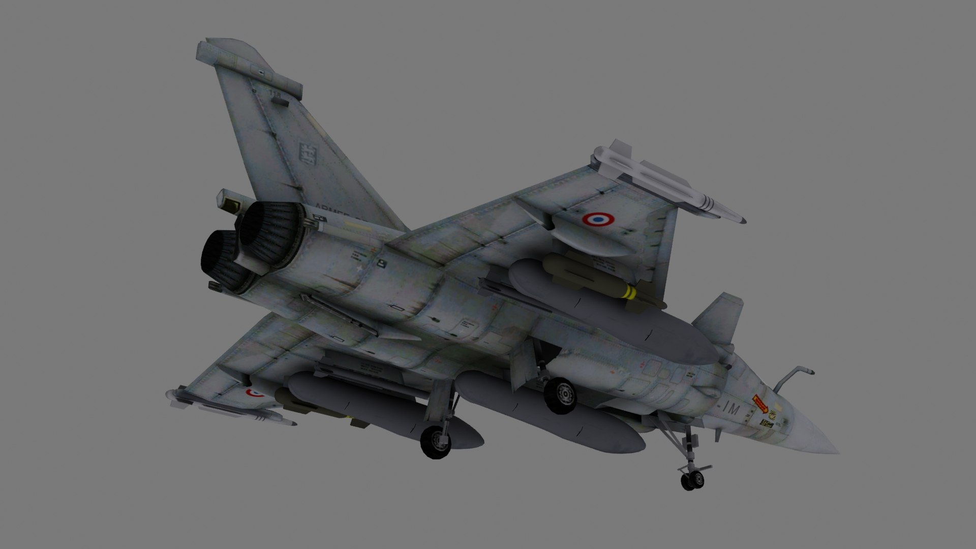 3D Rafale France - TurboSquid 1848862