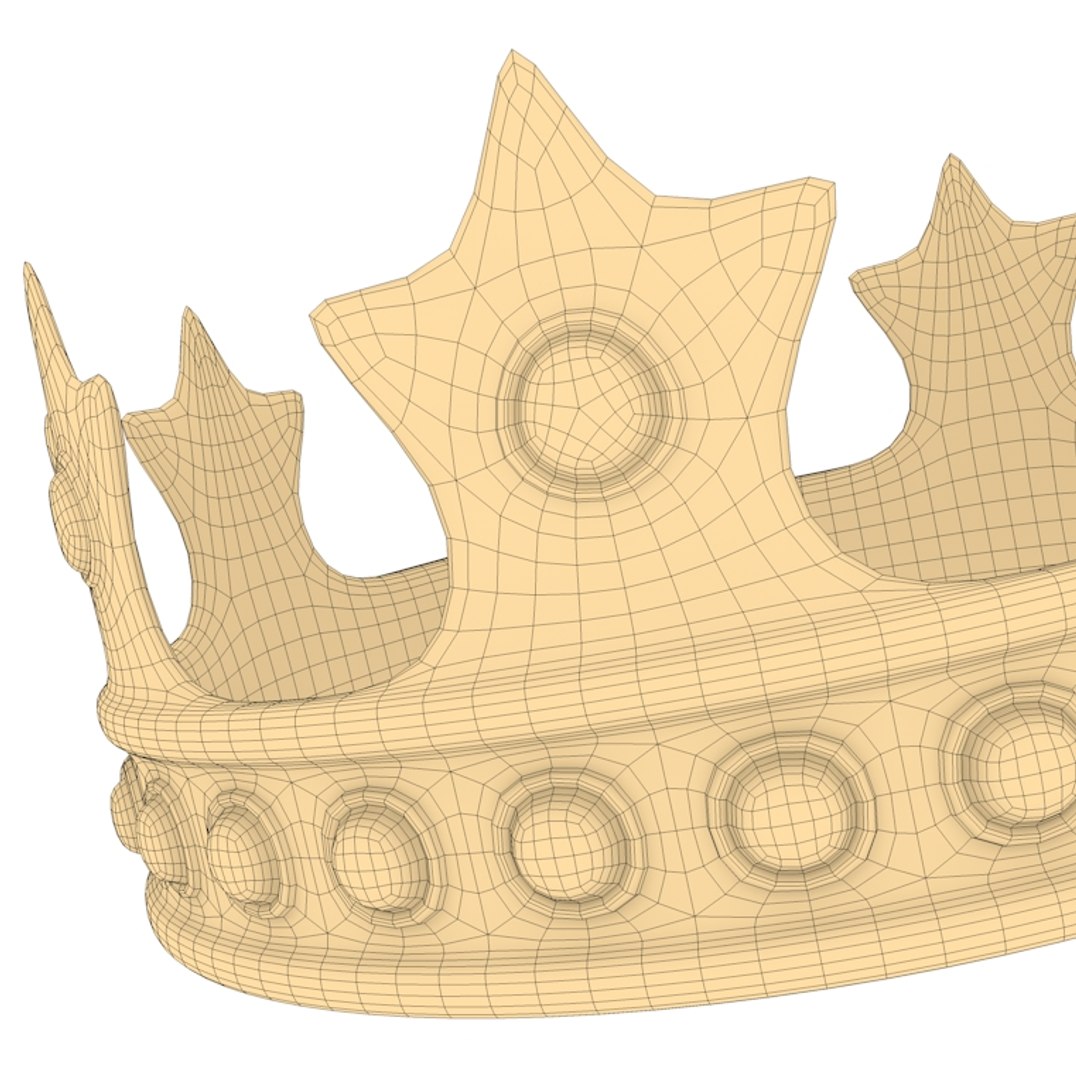 Crown 3D Model - TurboSquid 1592910