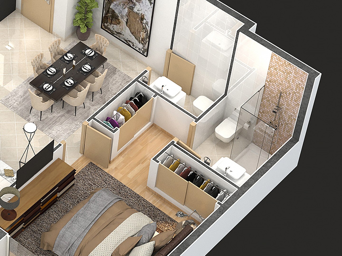 Detailled Interior Model - TurboSquid 1530152