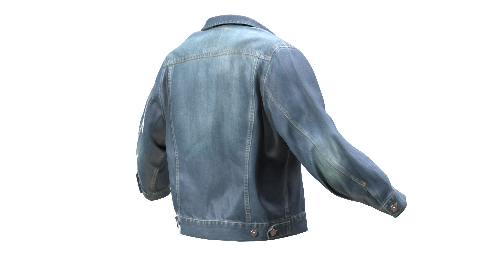 Denim Jacket 150 - All MH Bodies UE5 Skeletons - Rigged 3D Model ...