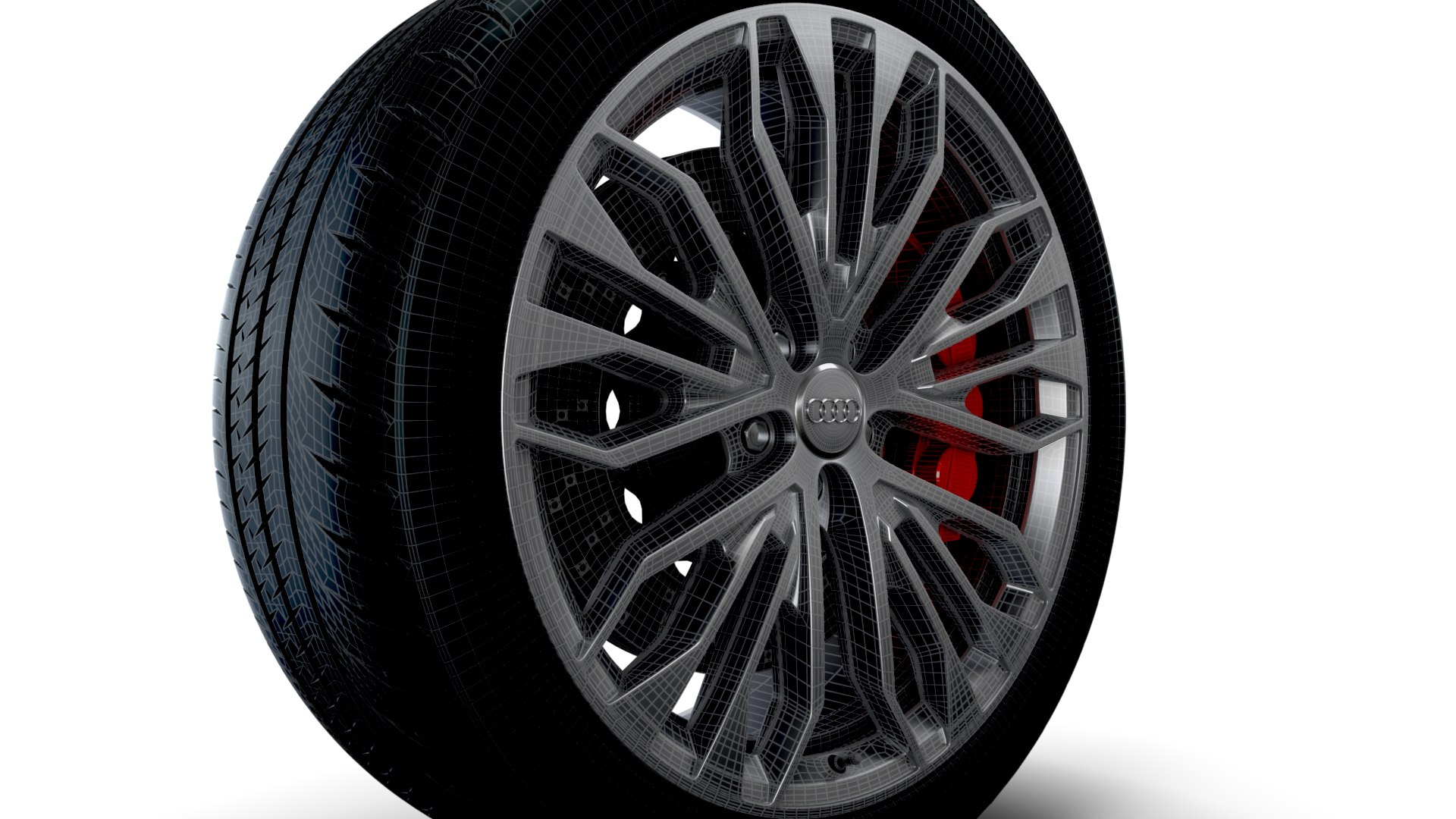 3D Audi R8 RS Wheel - TurboSquid 2021714