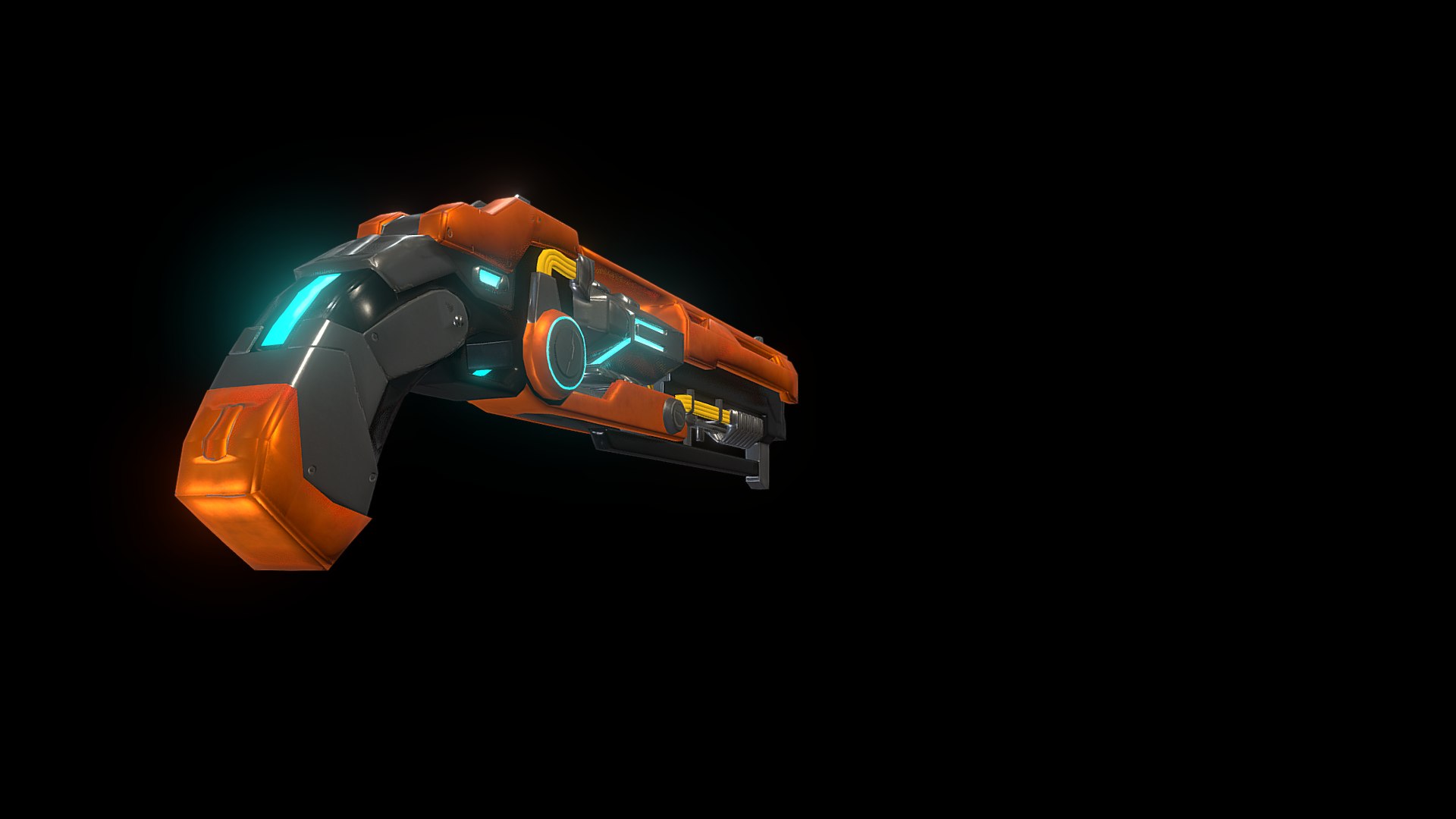 3D Tech Blaster - TurboSquid 2167964