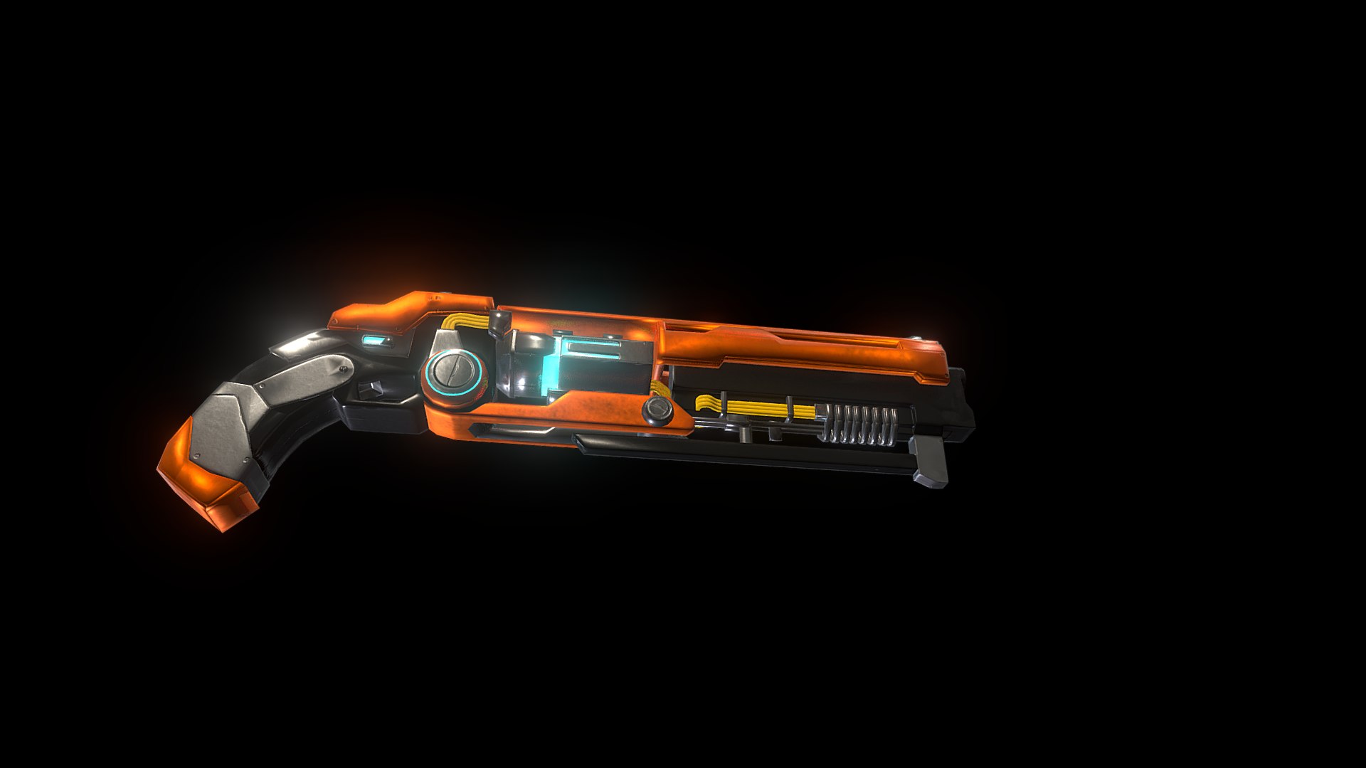 3D Tech Blaster - TurboSquid 2167964