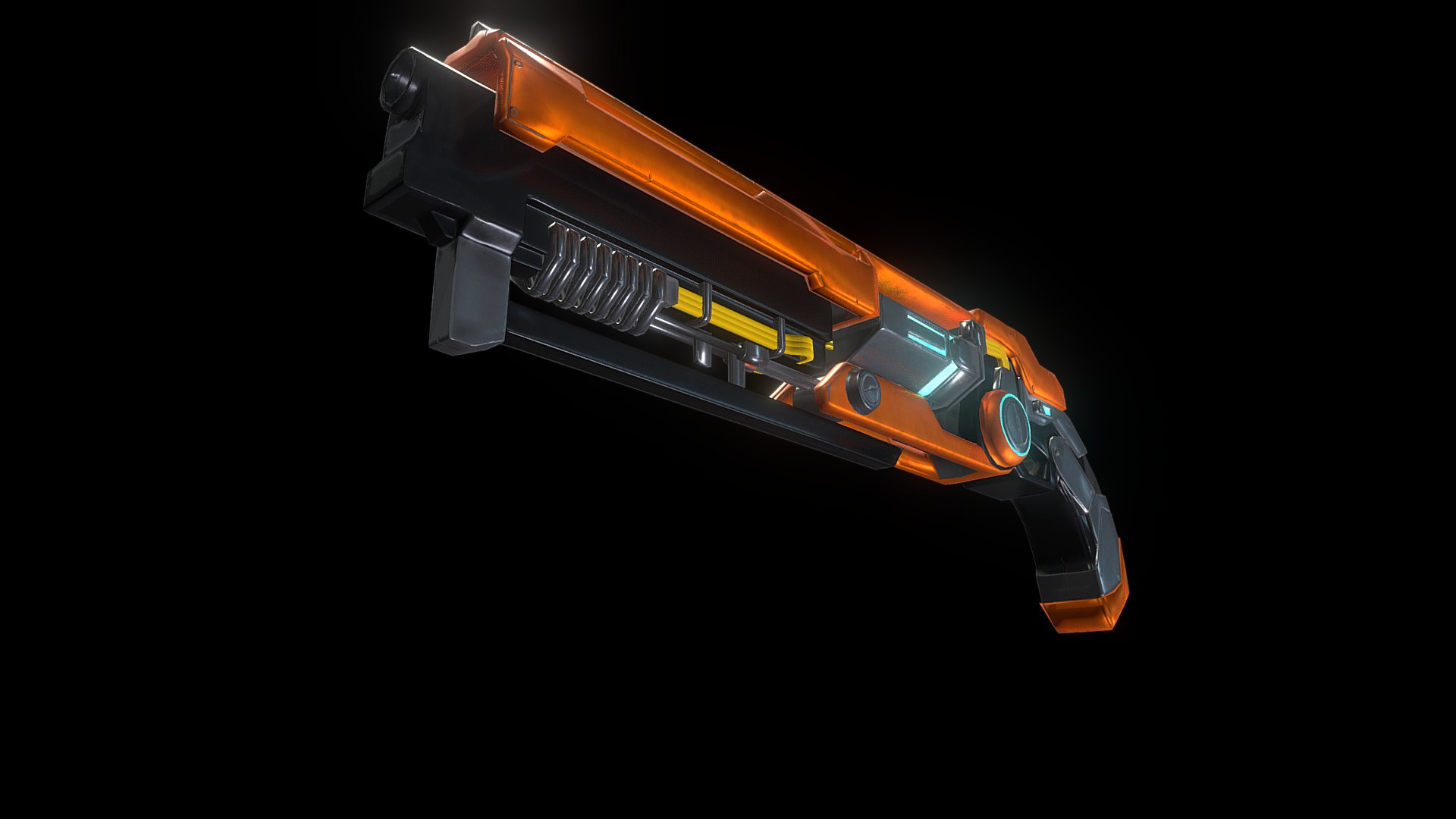 3D Tech Blaster - TurboSquid 2167964