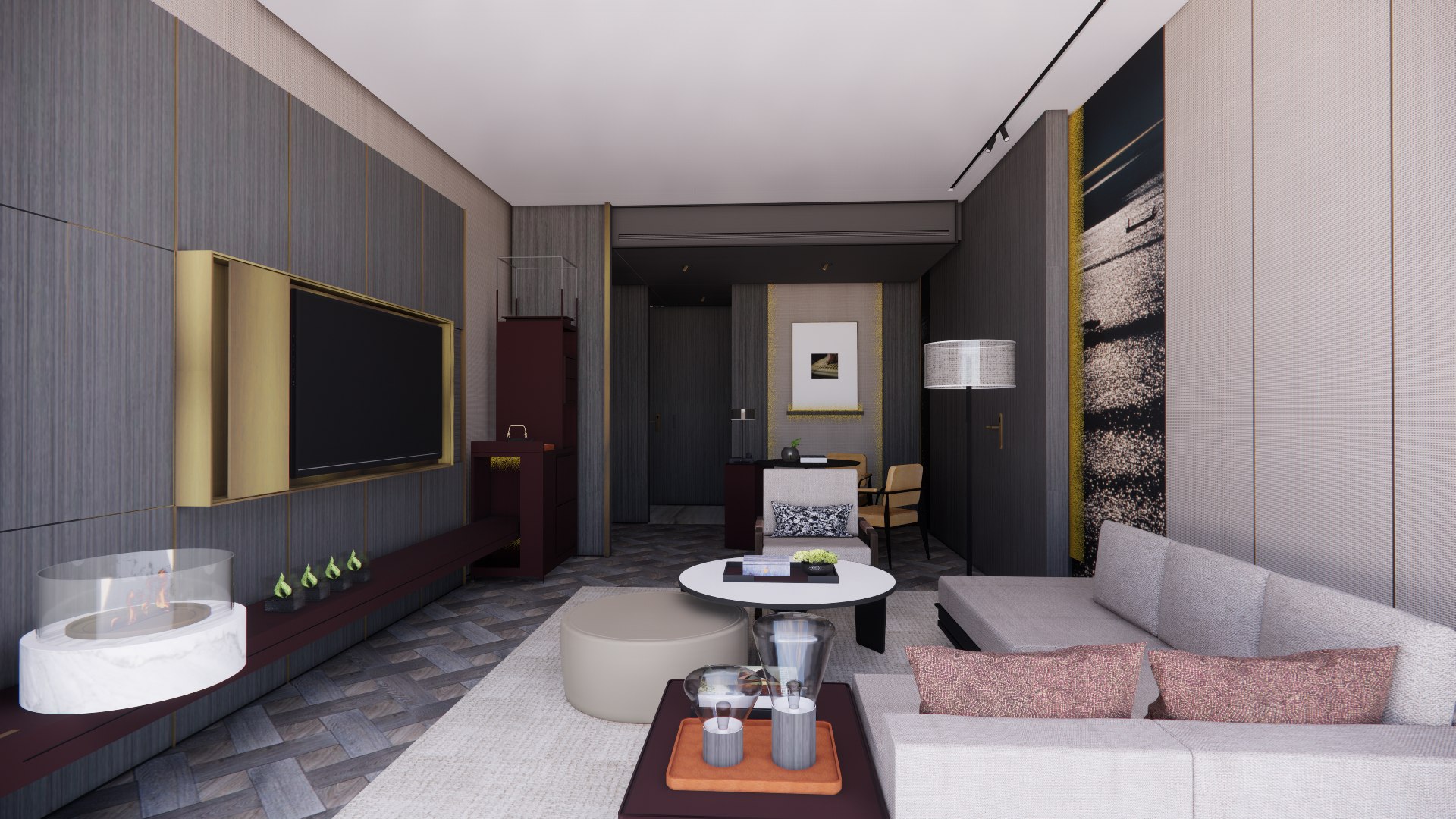 Hotel Room-A7 Model - TurboSquid 2104575