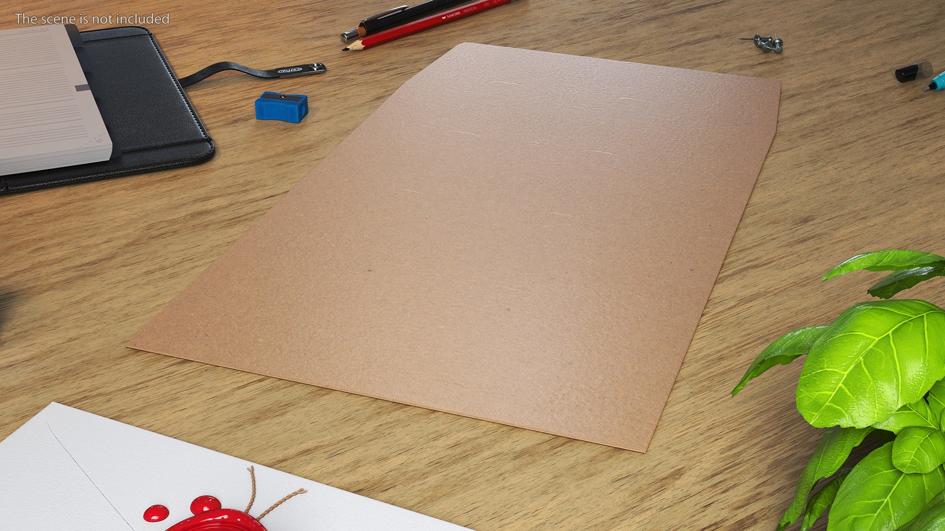 Pocket Envelope Craft Paper Rigged Model - TurboSquid 2211870