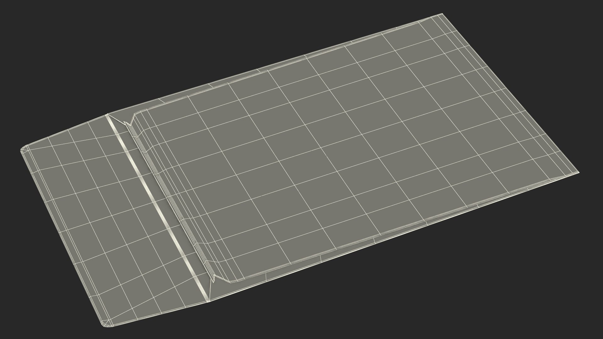 Pocket Envelope Craft Paper Rigged Model - TurboSquid 2211870