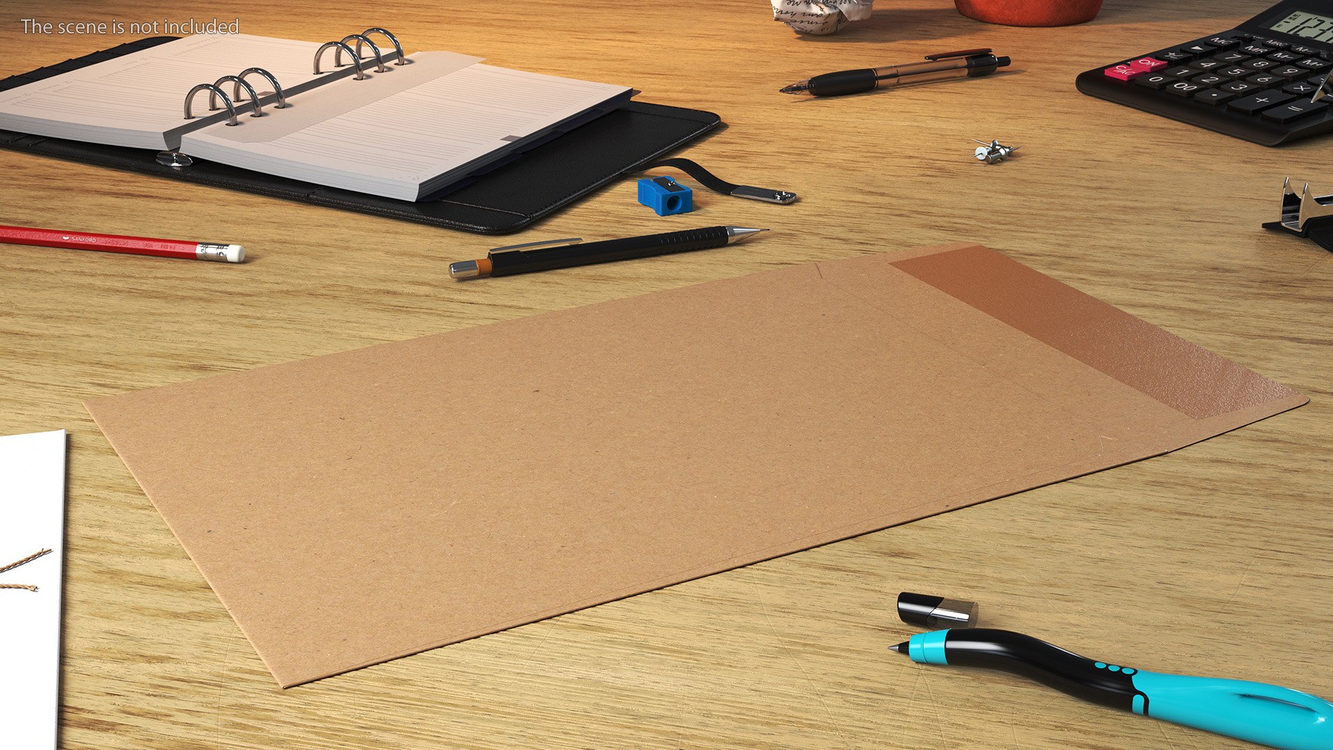 Pocket Envelope Craft Paper Rigged Model - TurboSquid 2211870