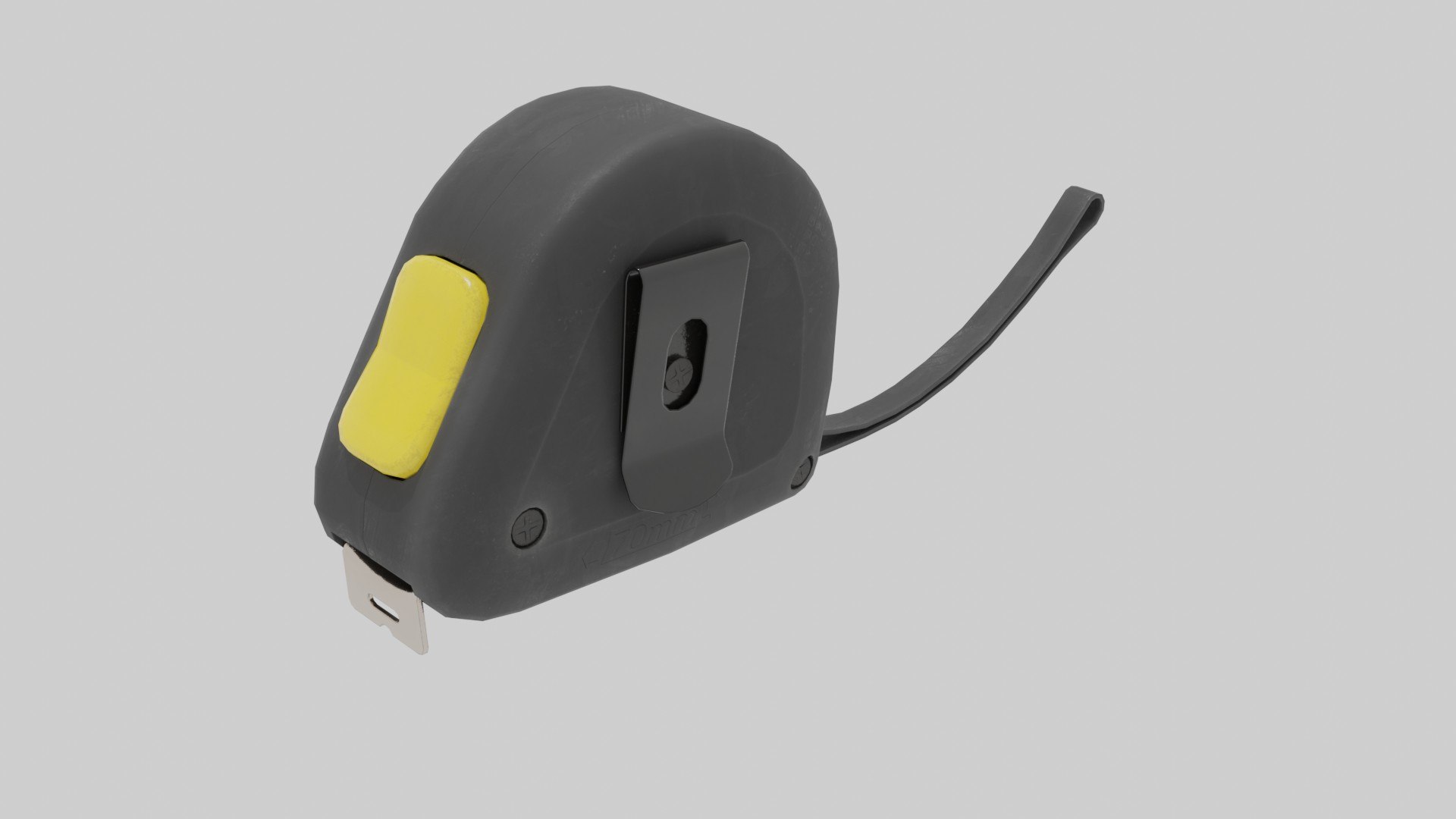 3D Measuring Tape Model - TurboSquid 2029328