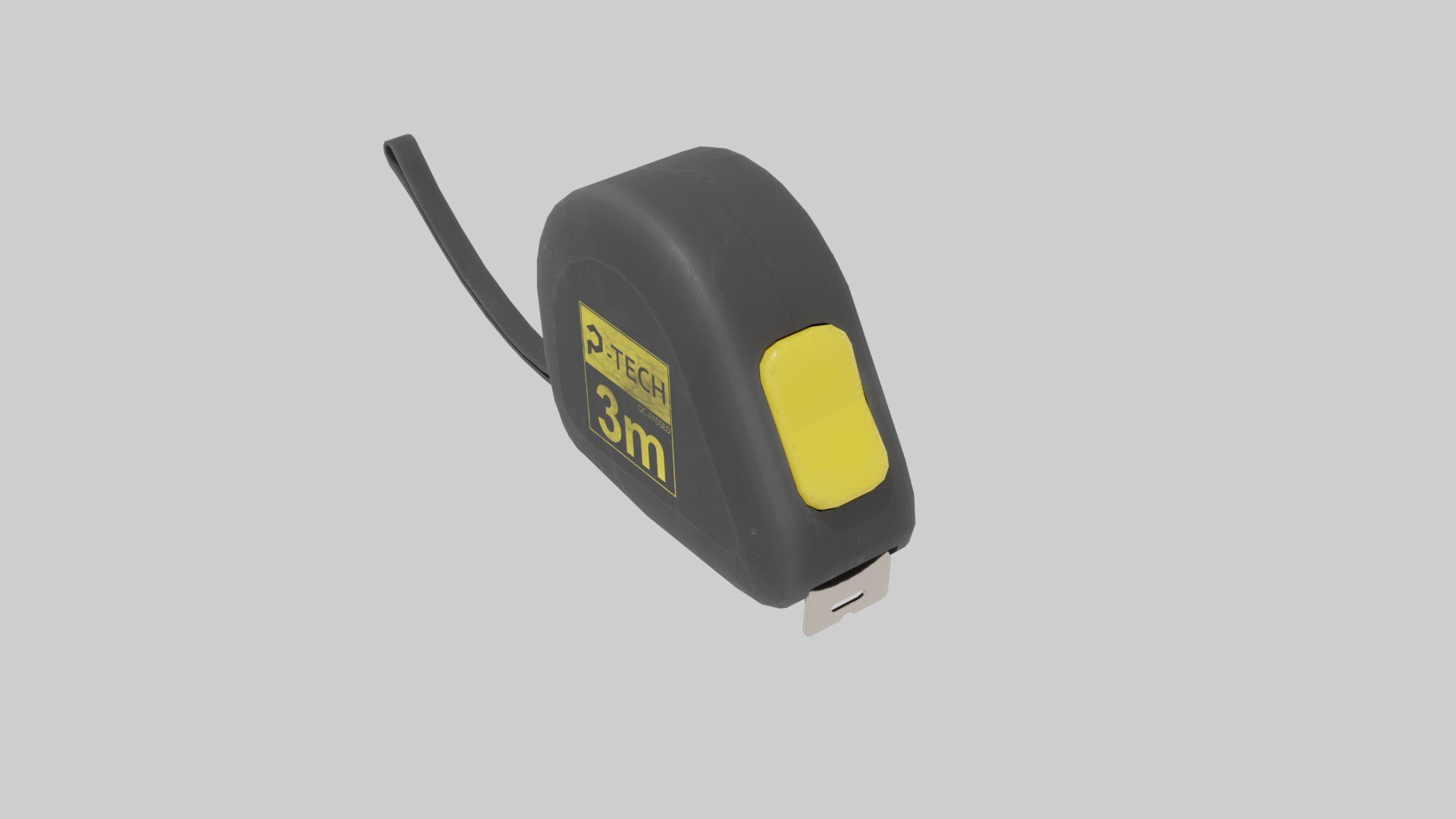 3D Measuring Tape Model - TurboSquid 2029328
