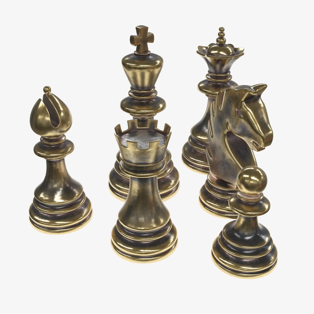 Chess Piece 3D Model - TurboSquid 1666591