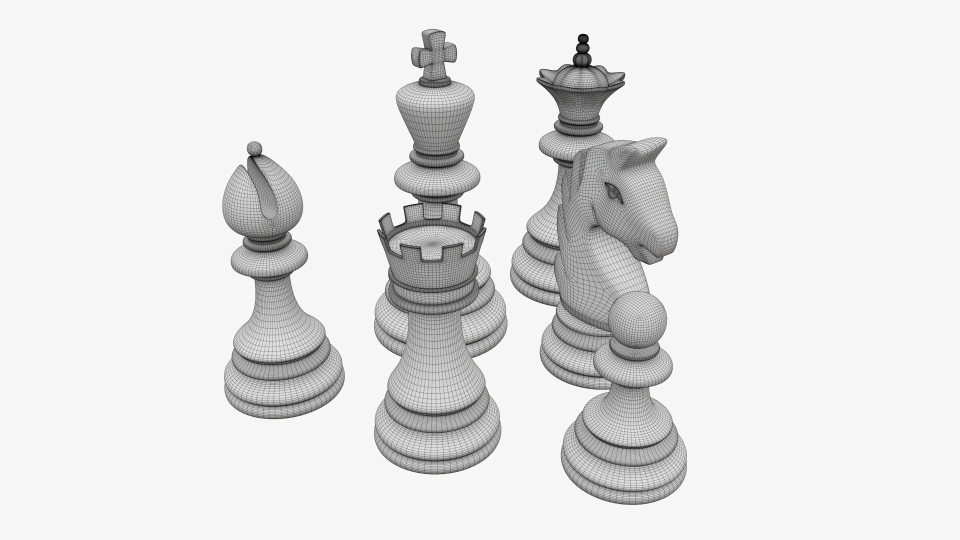 Chess Piece 3D Model - TurboSquid 1666591