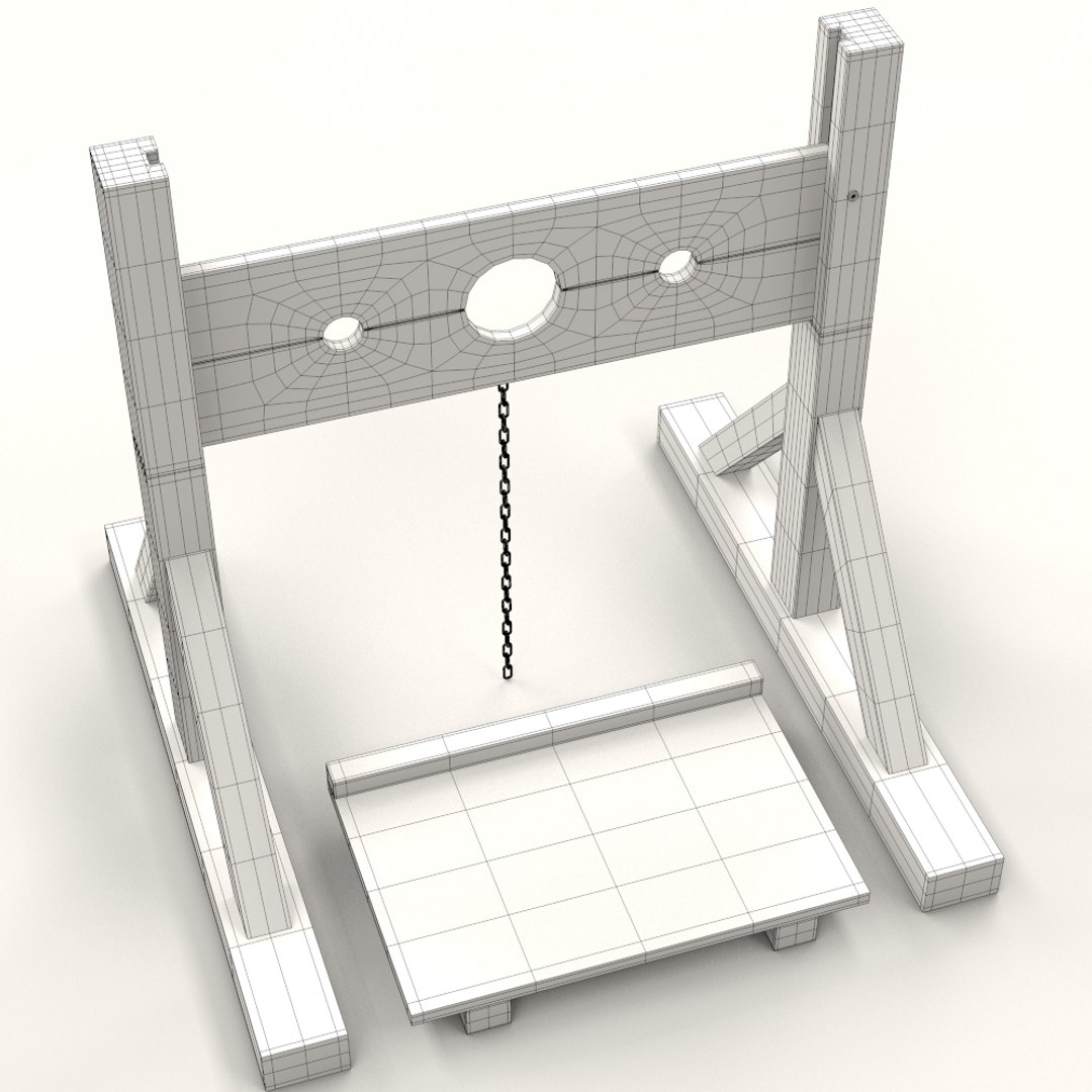 Vintage Stocks 3d Model