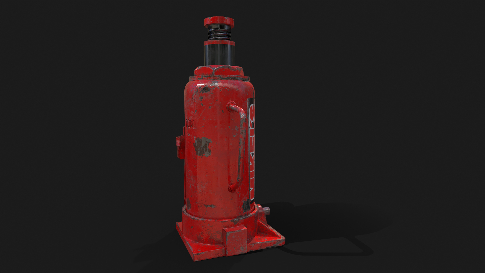 3D Hydraulic Jack Model - TurboSquid 2206369