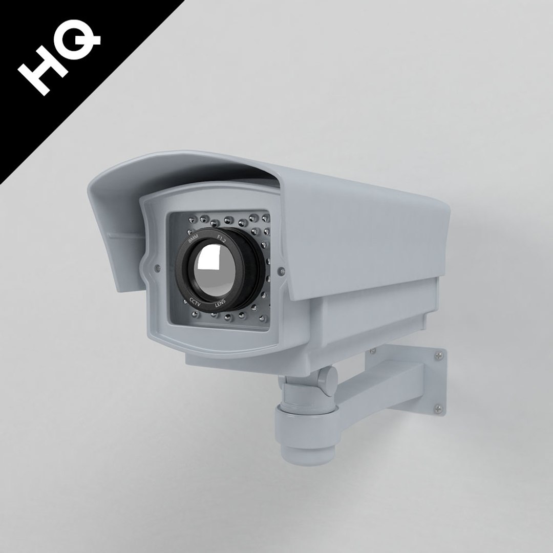 3d Model Security Camera