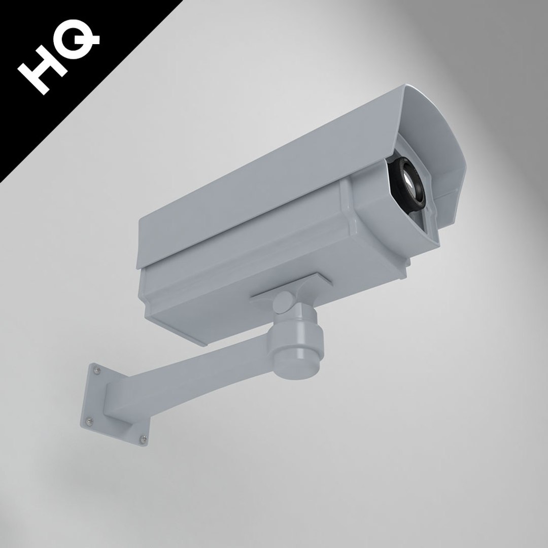 3d Model Security Camera
