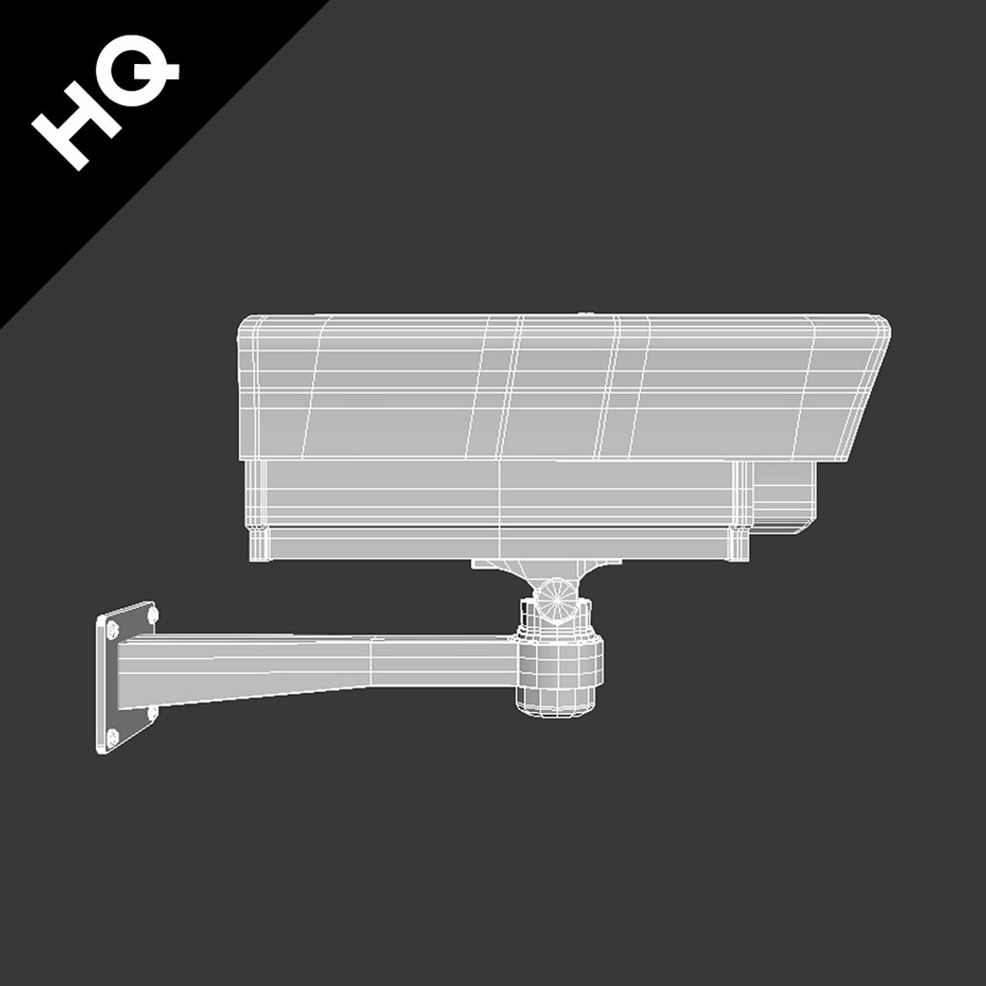 3d Model Security Camera