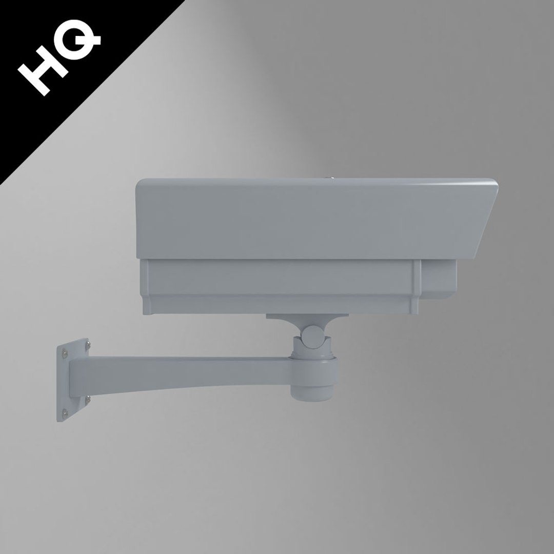 3d Model Security Camera