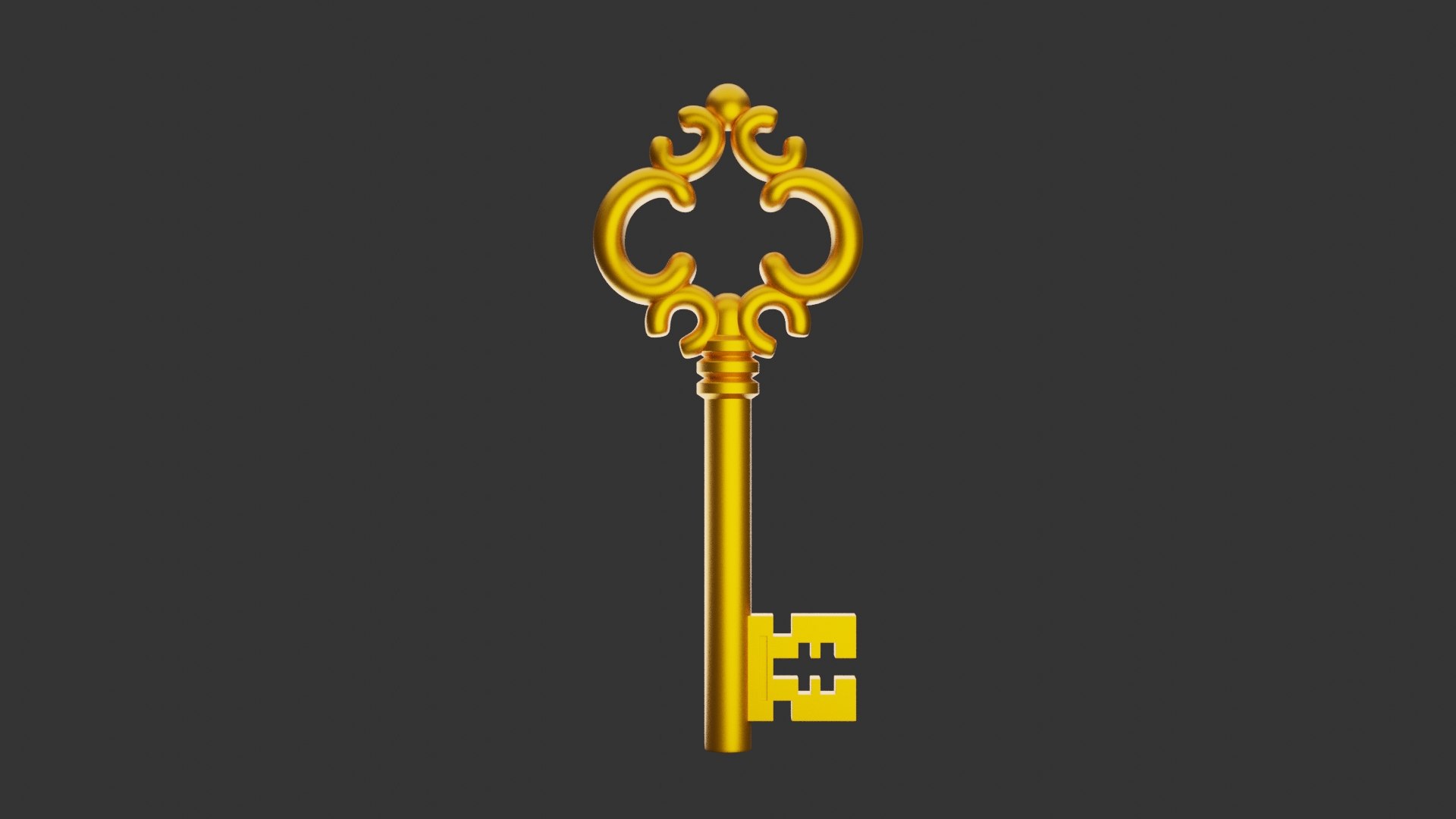 3D Key K4 - TurboSquid 2208654