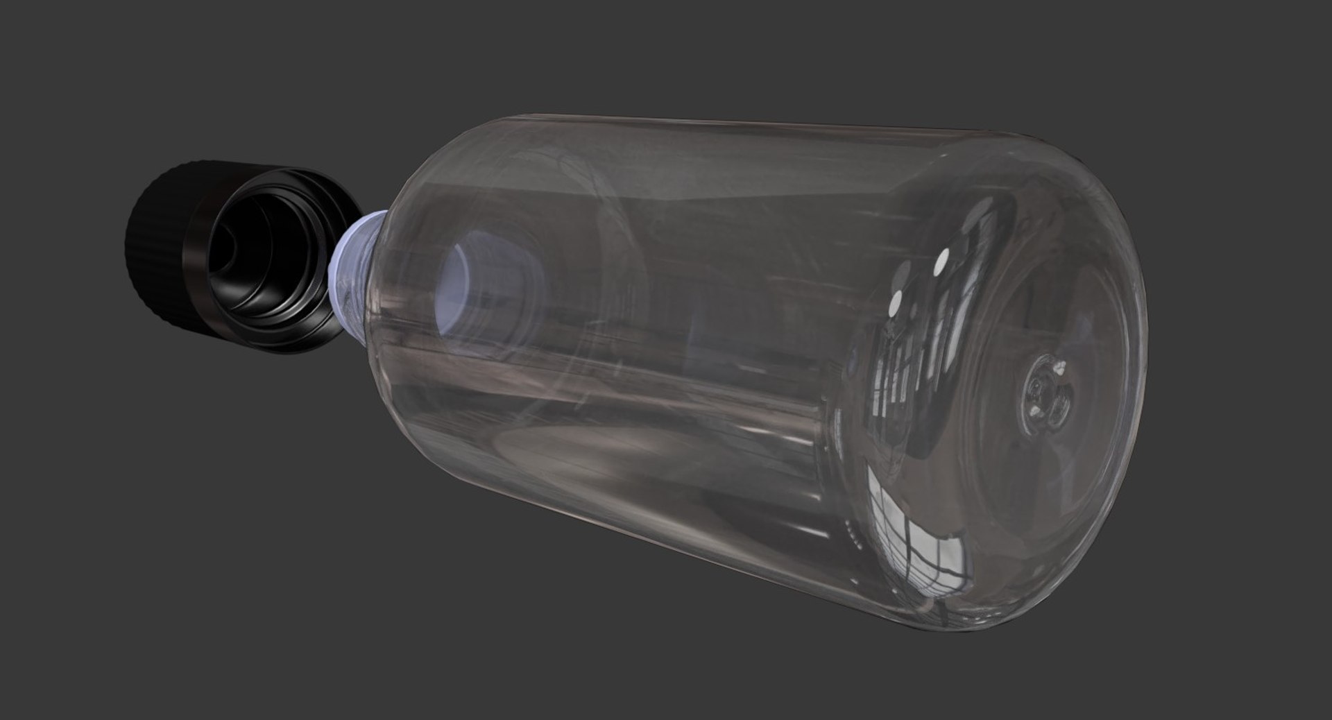 3D Plastic Bottle Model - TurboSquid 1234648