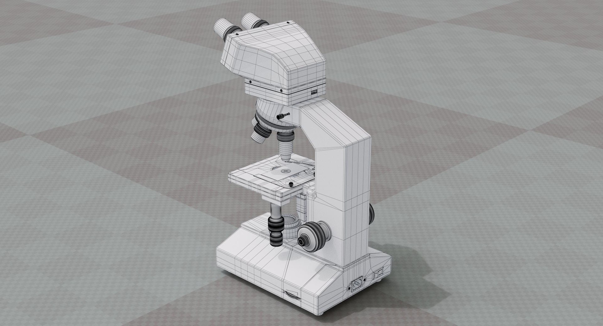 Microscope 3D Model - TurboSquid 1341706