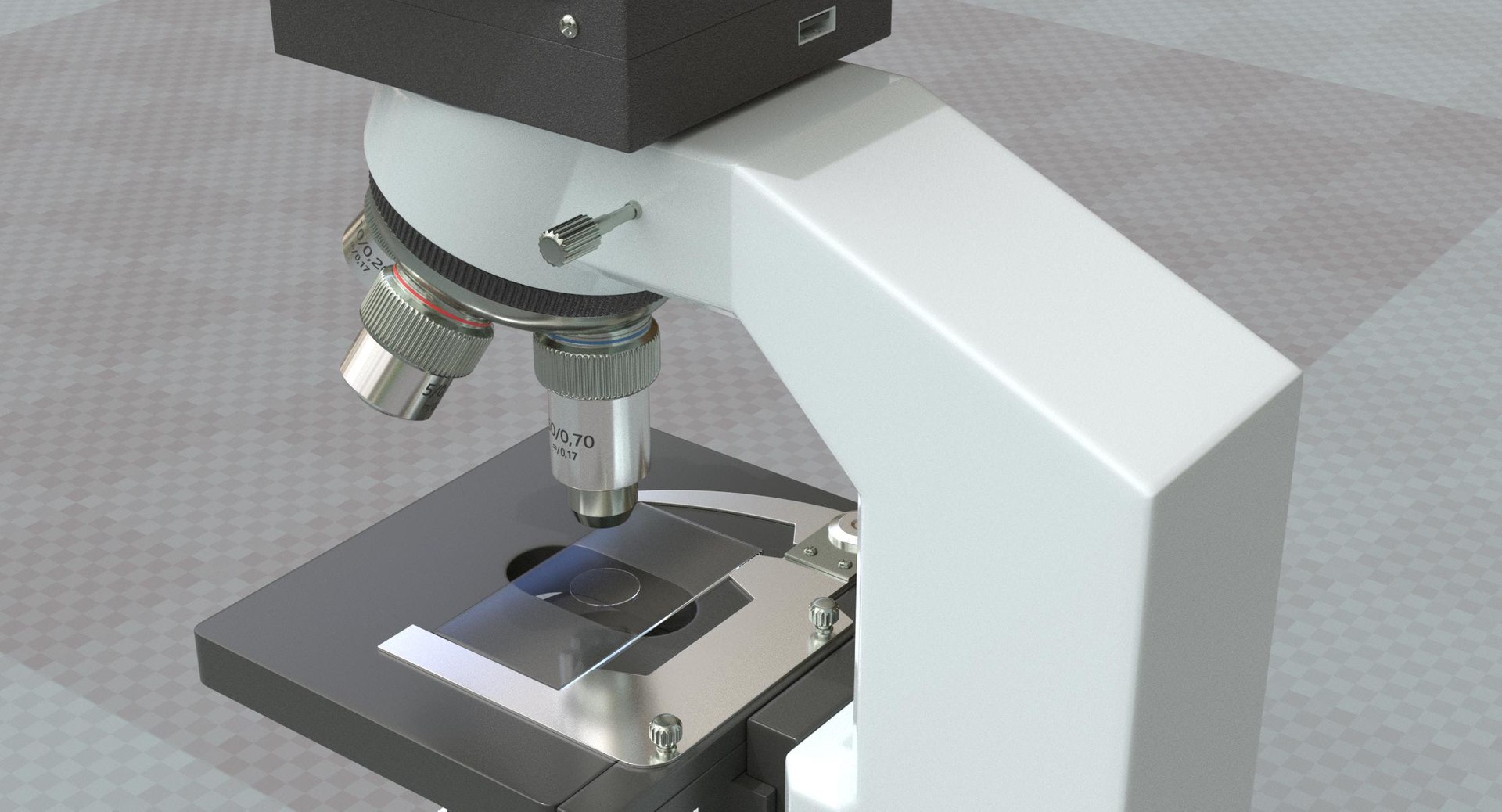 Microscope 3D Model - TurboSquid 1341706