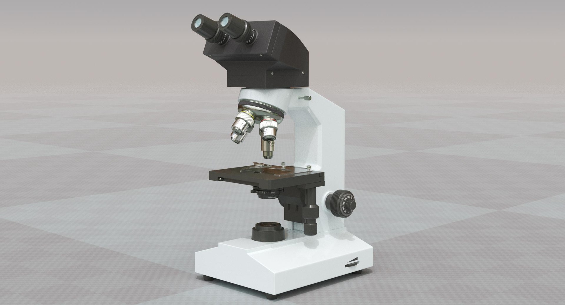 Microscope 3D Model - TurboSquid 1341706